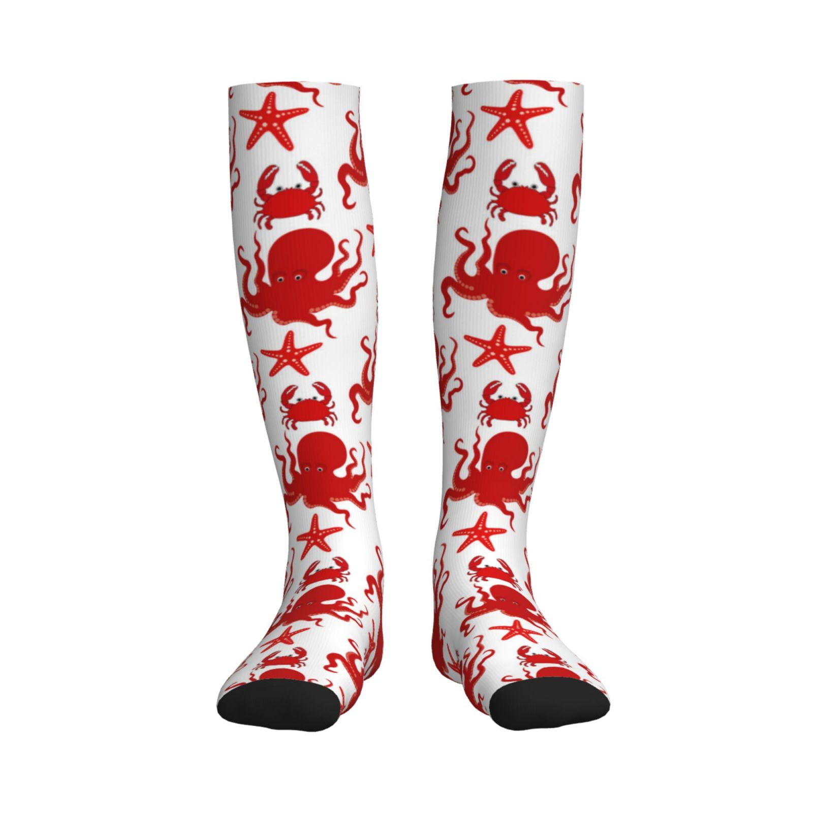 Bixox Octopus Print Compression Socks,Compression Socks Women & Men ...