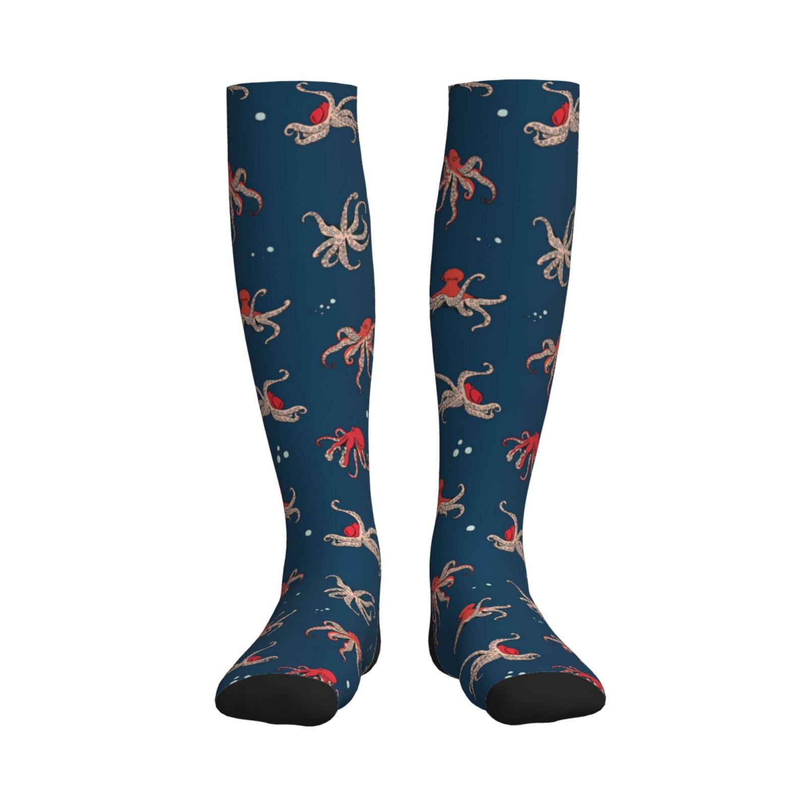 Bixox Octopus Sea Life Print Compression Socks,Compression Socks Women ...