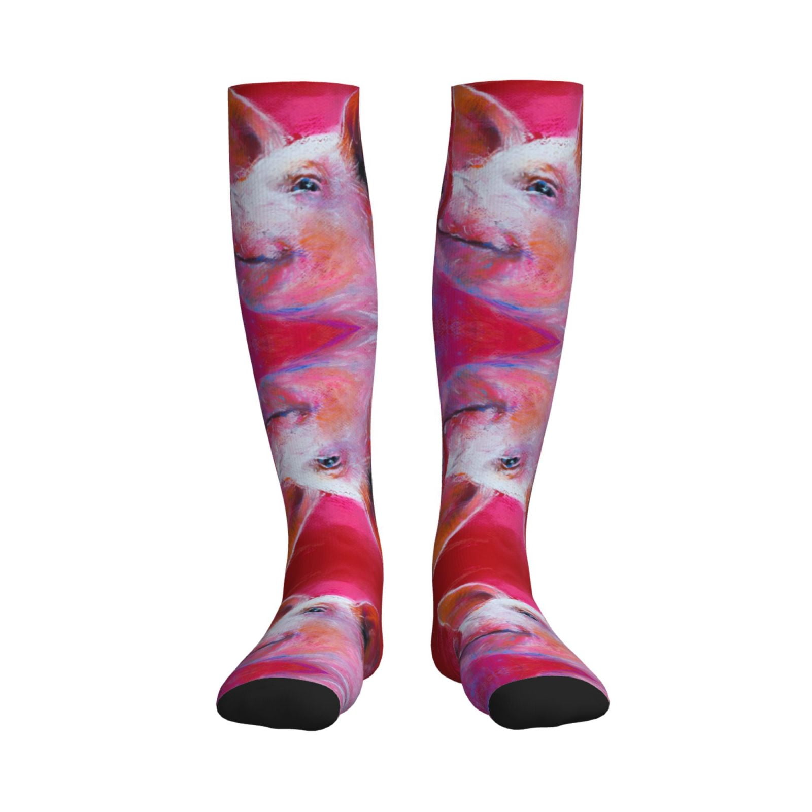 Bixox Pig Print Compression Socks,Compression Socks Women & Men ...