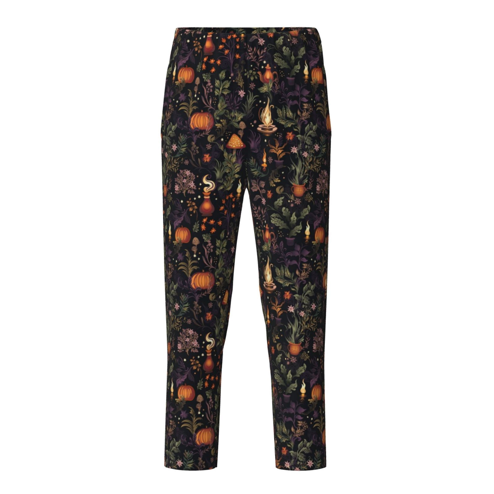Bixox Pumpkin Plant Garden Print Boys Pajama Pants Sleep Pants Soft ...