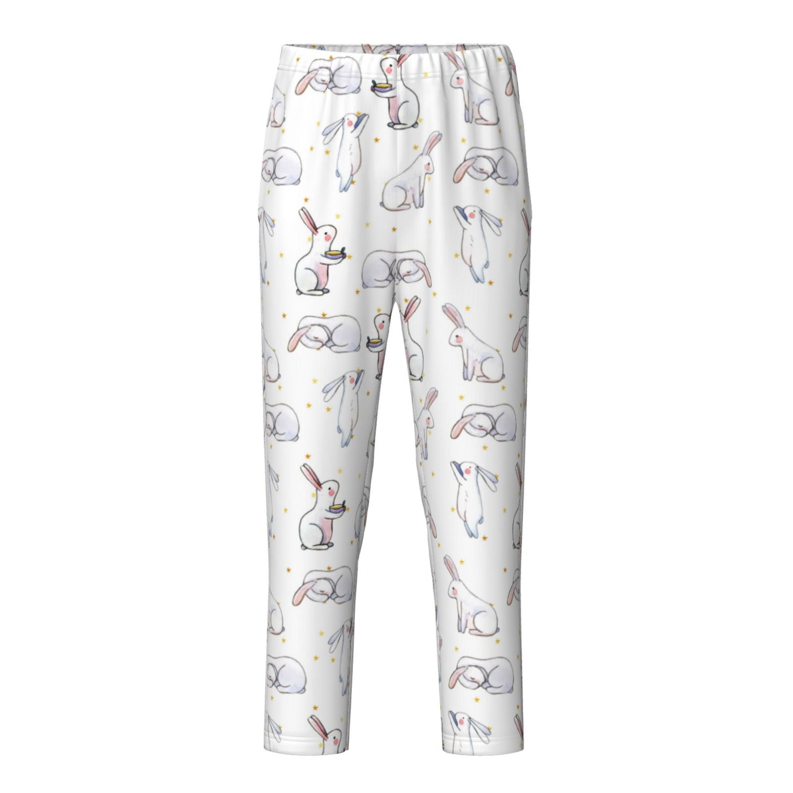 Bixox Rabbit Eating Print Boys Pajama Pants Sleep Pants Soft Elastic ...