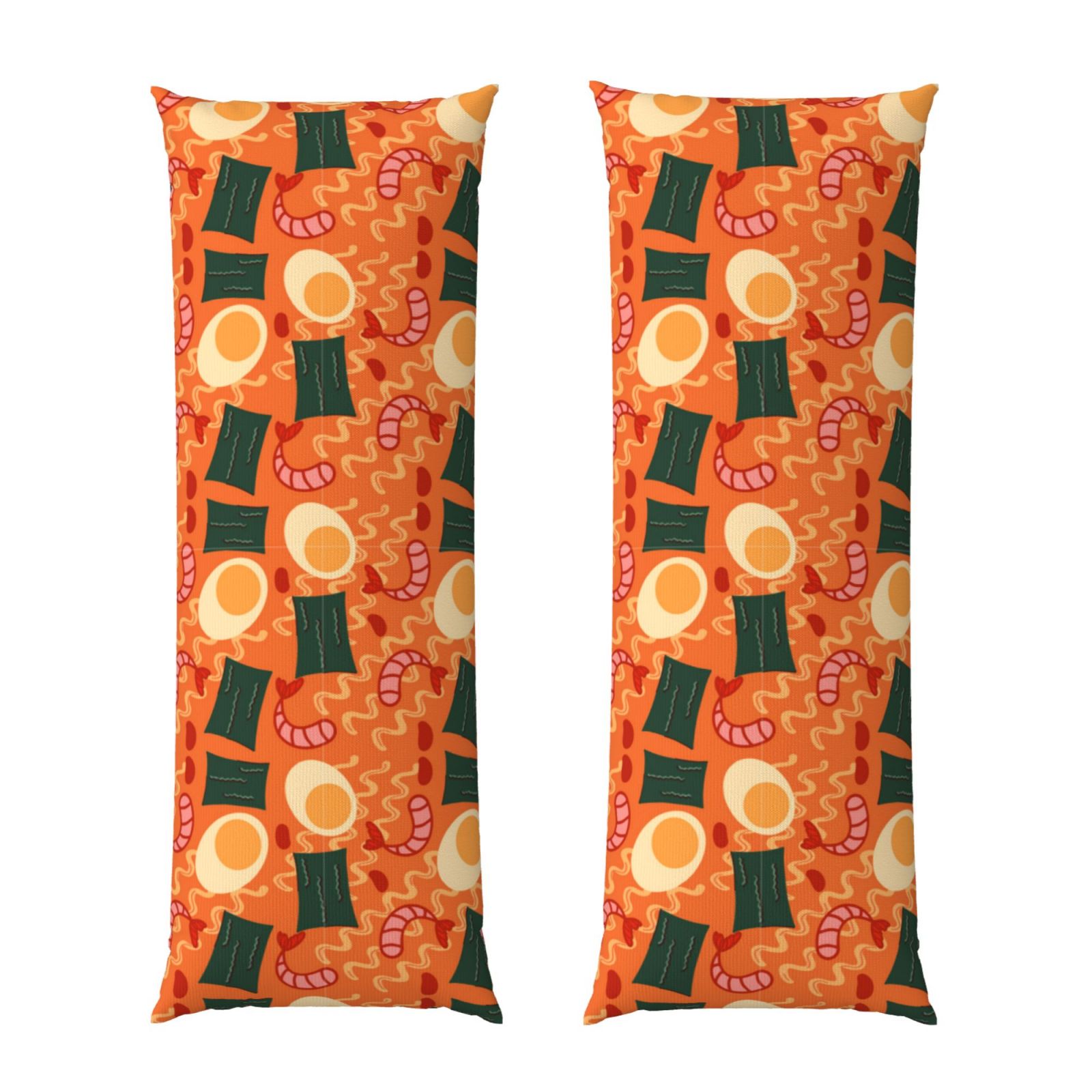 Bixox Ramen Noodle Soup Print Body Pillow Cover with Zipper Closure ...