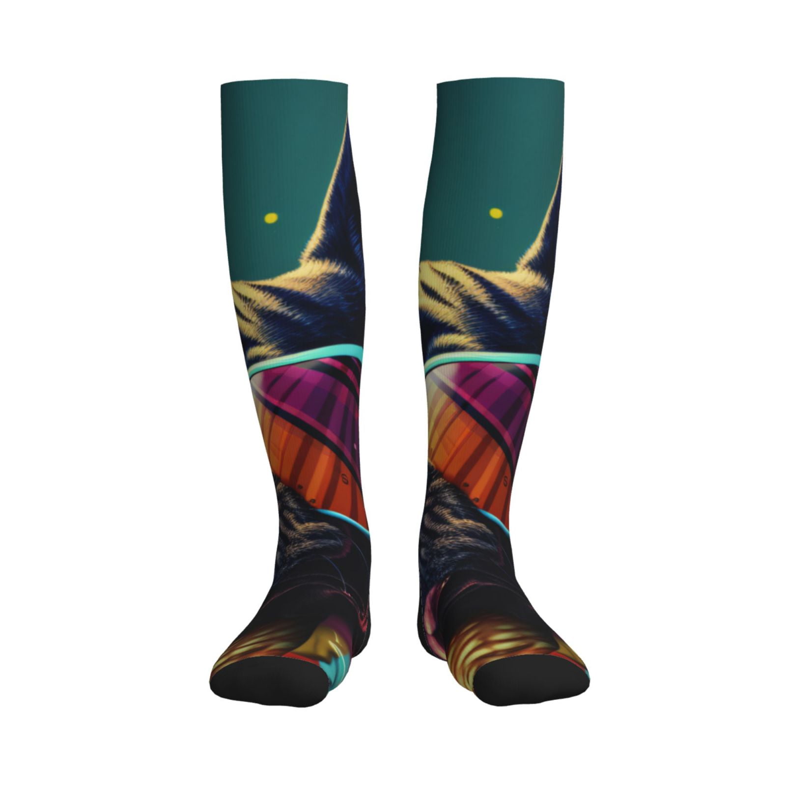 Bixox Retro Bulldog Sunglasses Print Compression Socks,Compression ...