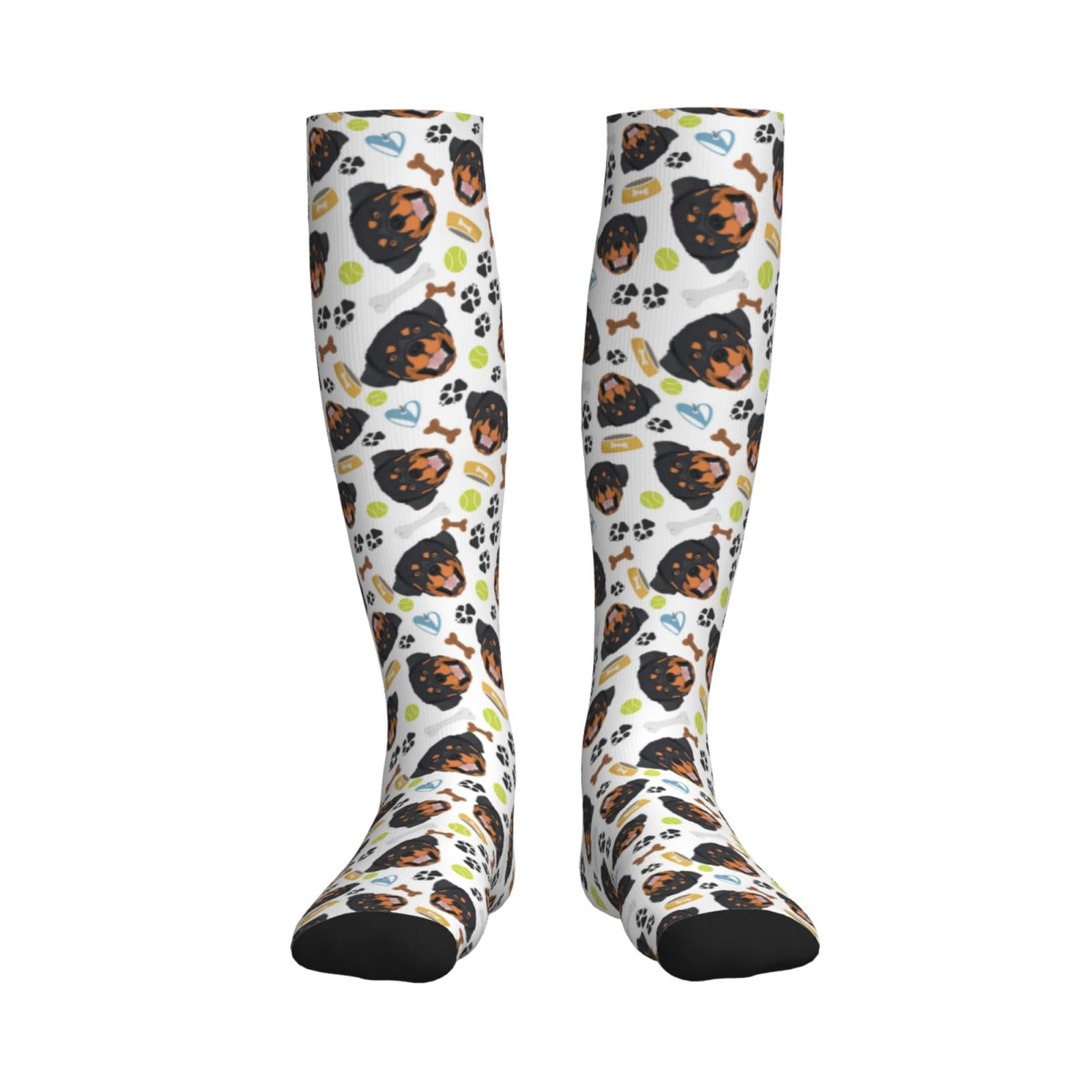 Bixox Rottweiler Print Compression Socks,Compression Socks Women & Men ...