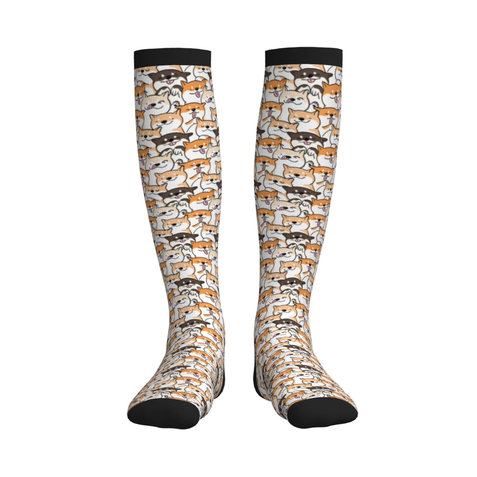 Bixox Shiba Inu Dog Print Compression Socks,Compression Socks Women ...