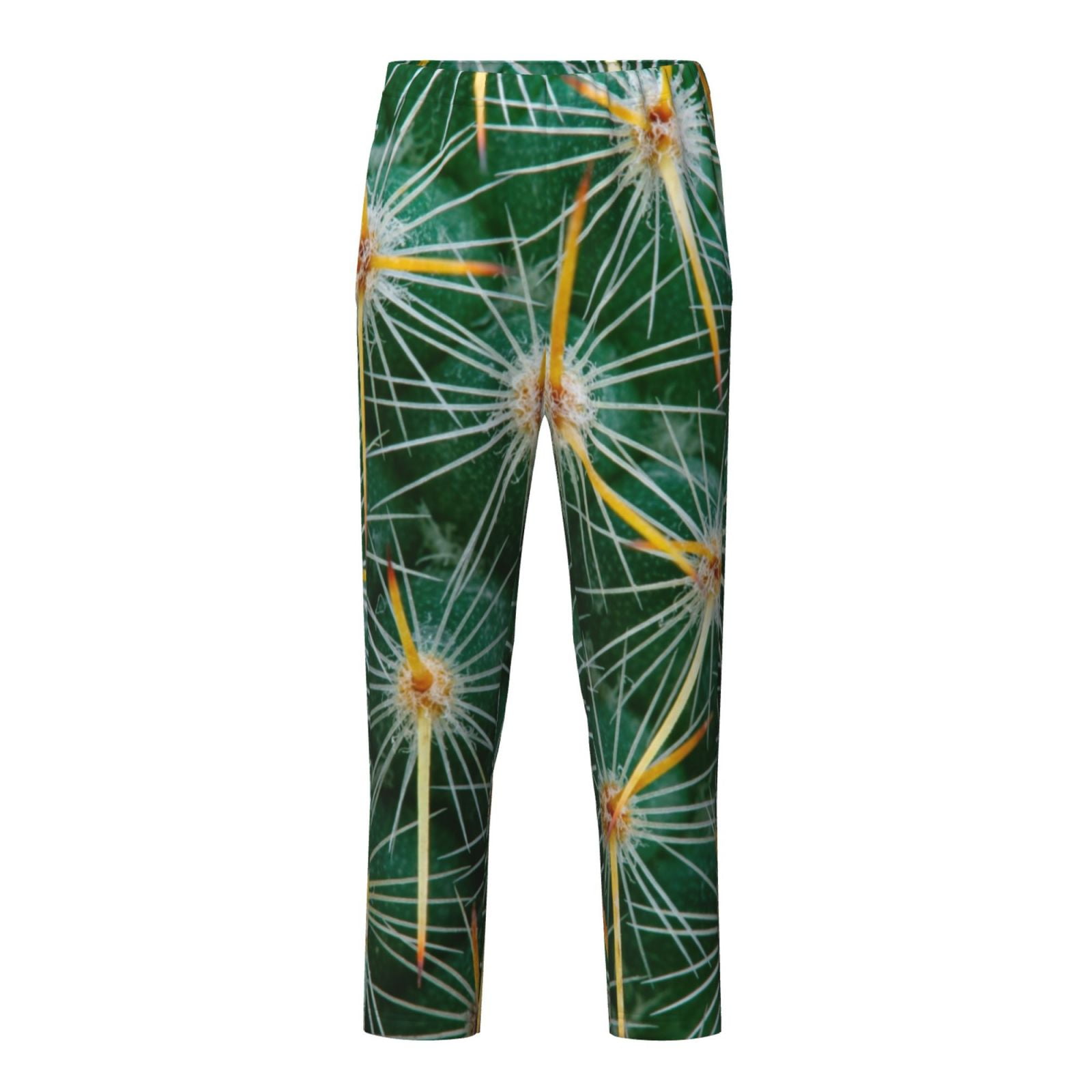 Bixox Thorns Of Macro Cactus Print Boys Pajama Pants Sleep Pants Soft ...