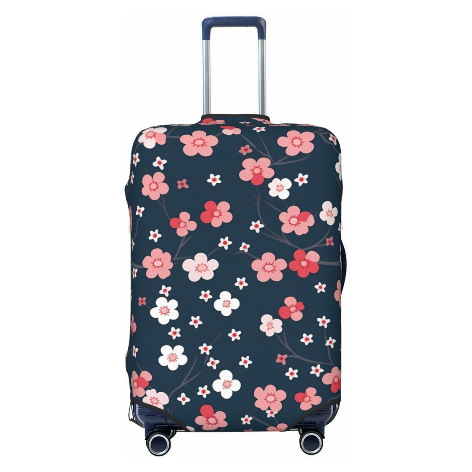 Bixox Washable Cherry Blossoms Printed Luggage Cover, Fashion Suitcase ...