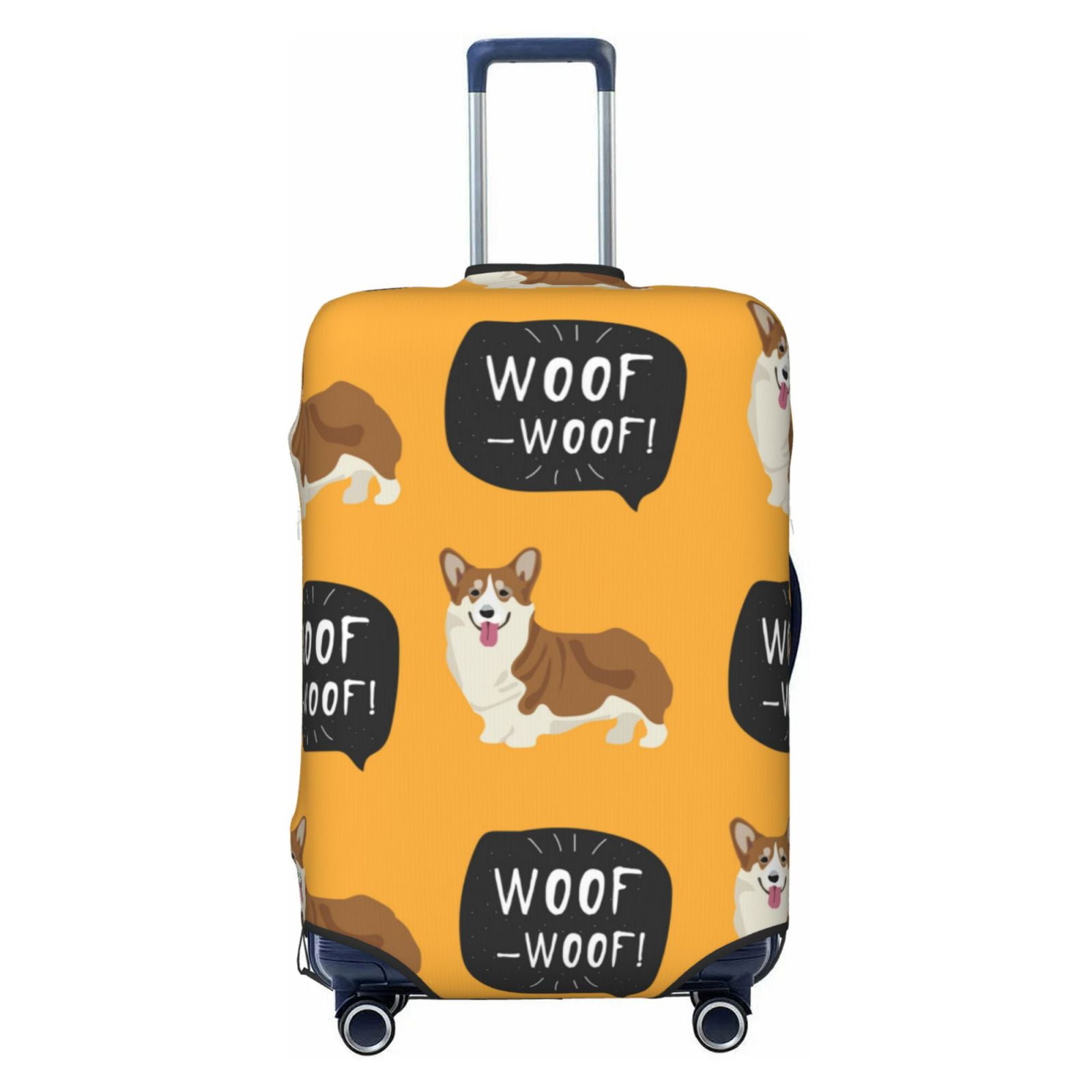 Bixox Washable Corgi Printed Luggage Cover, Fashion Suitcase Protector ...
