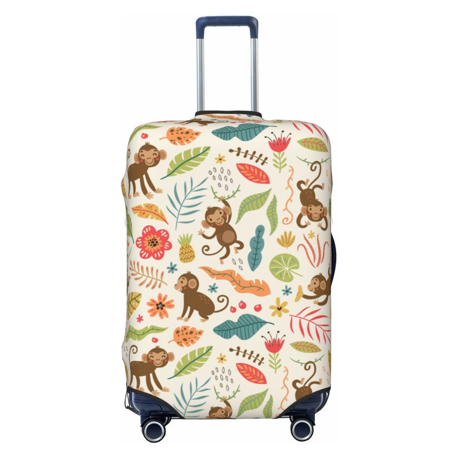 Bixox Washable Monkeys in the Jungle Printed Luggage Cover, Fashion ...