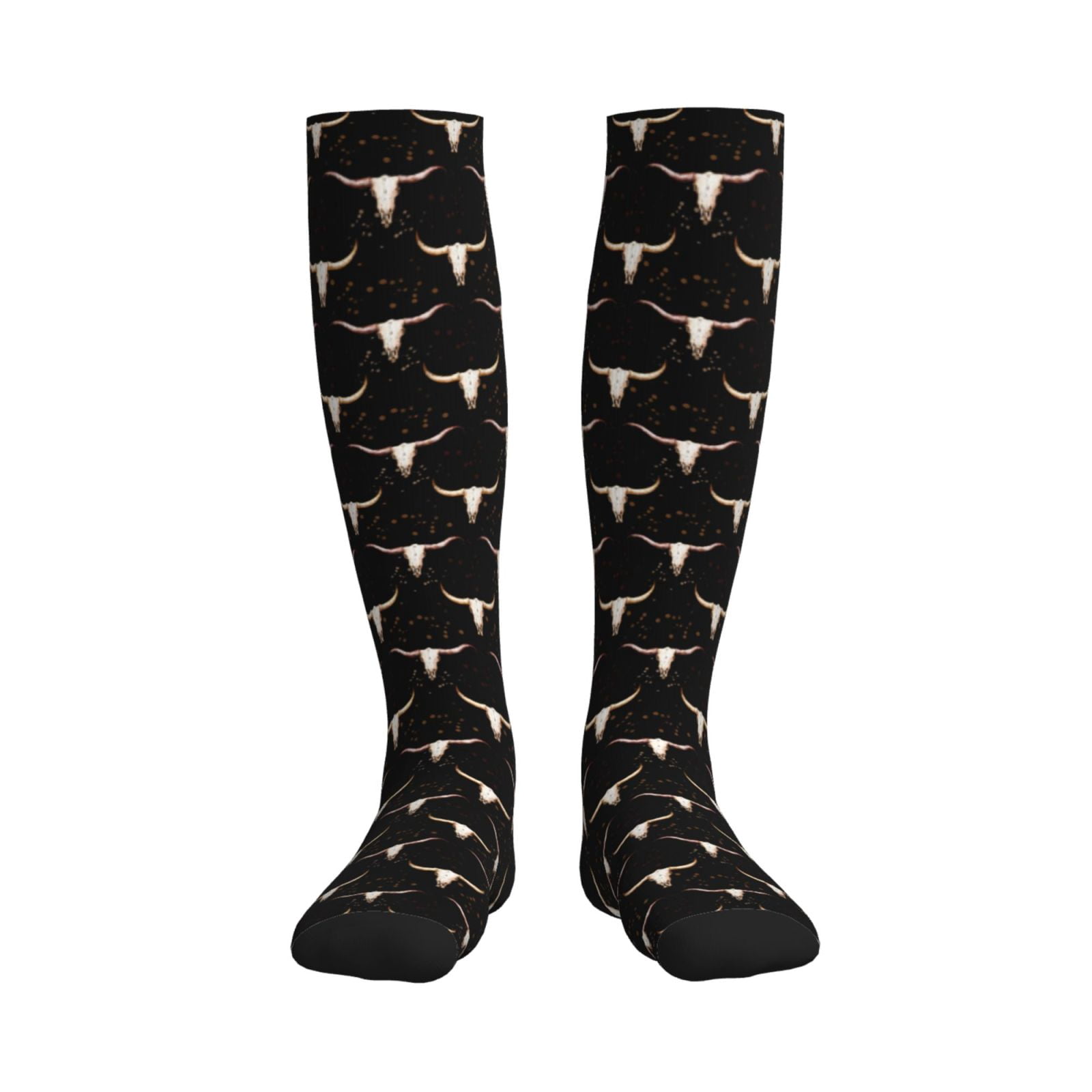 Bixox Western Cowboy Print Compression Socks,Compression Socks Women ...