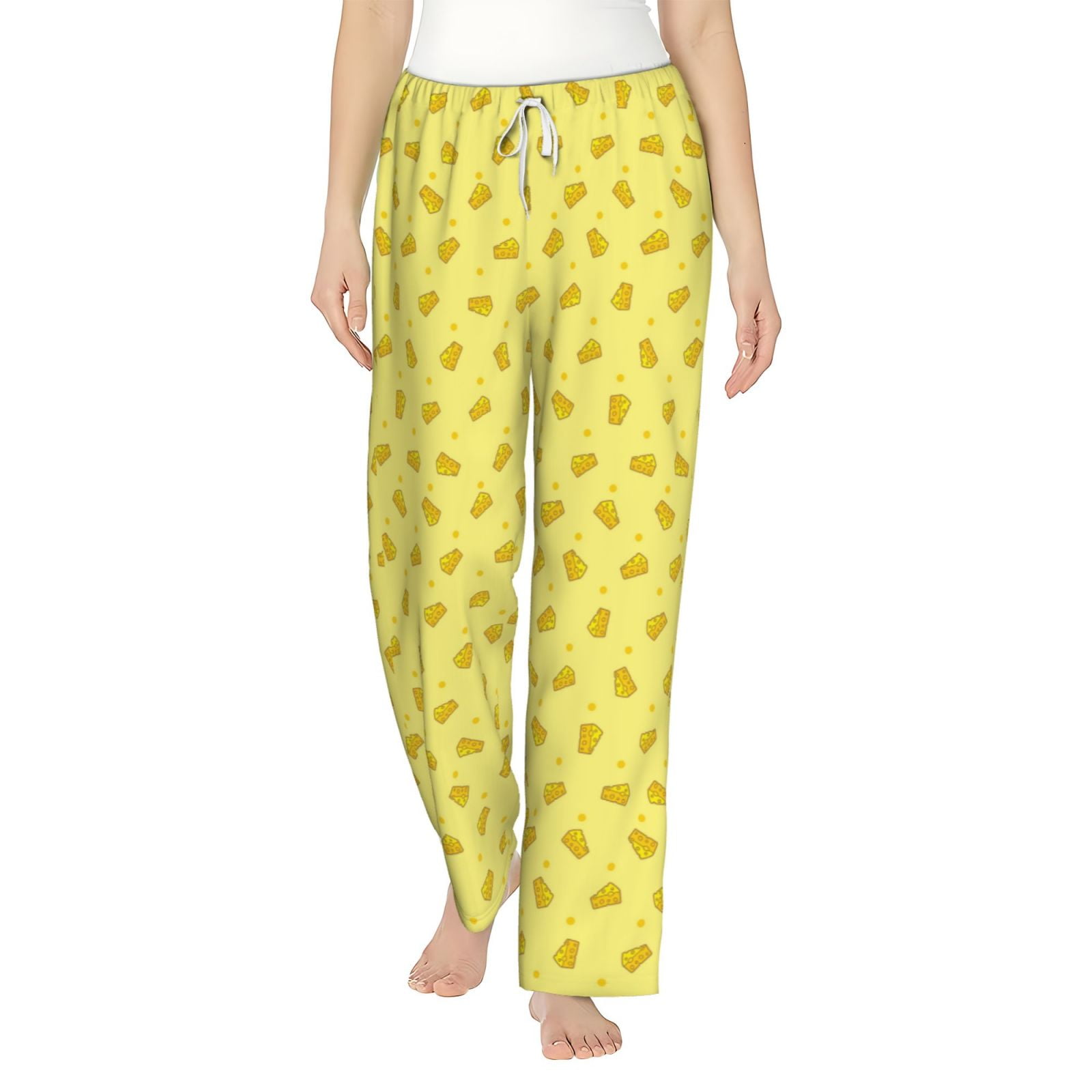 Bixox Women's Cheese 1 Patterned Pajama Pants Loungewear - Walmart.com