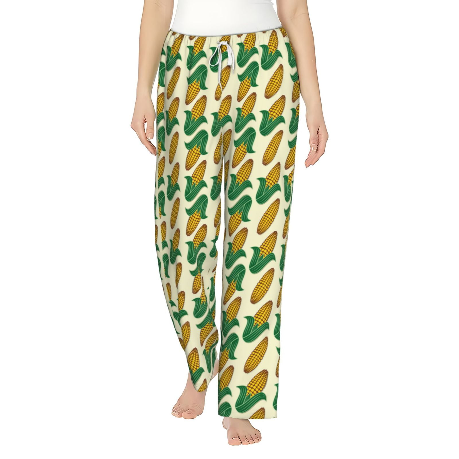 Bixox Women's Corn Patterned Pajama Pants Loungewear - Walmart.com
