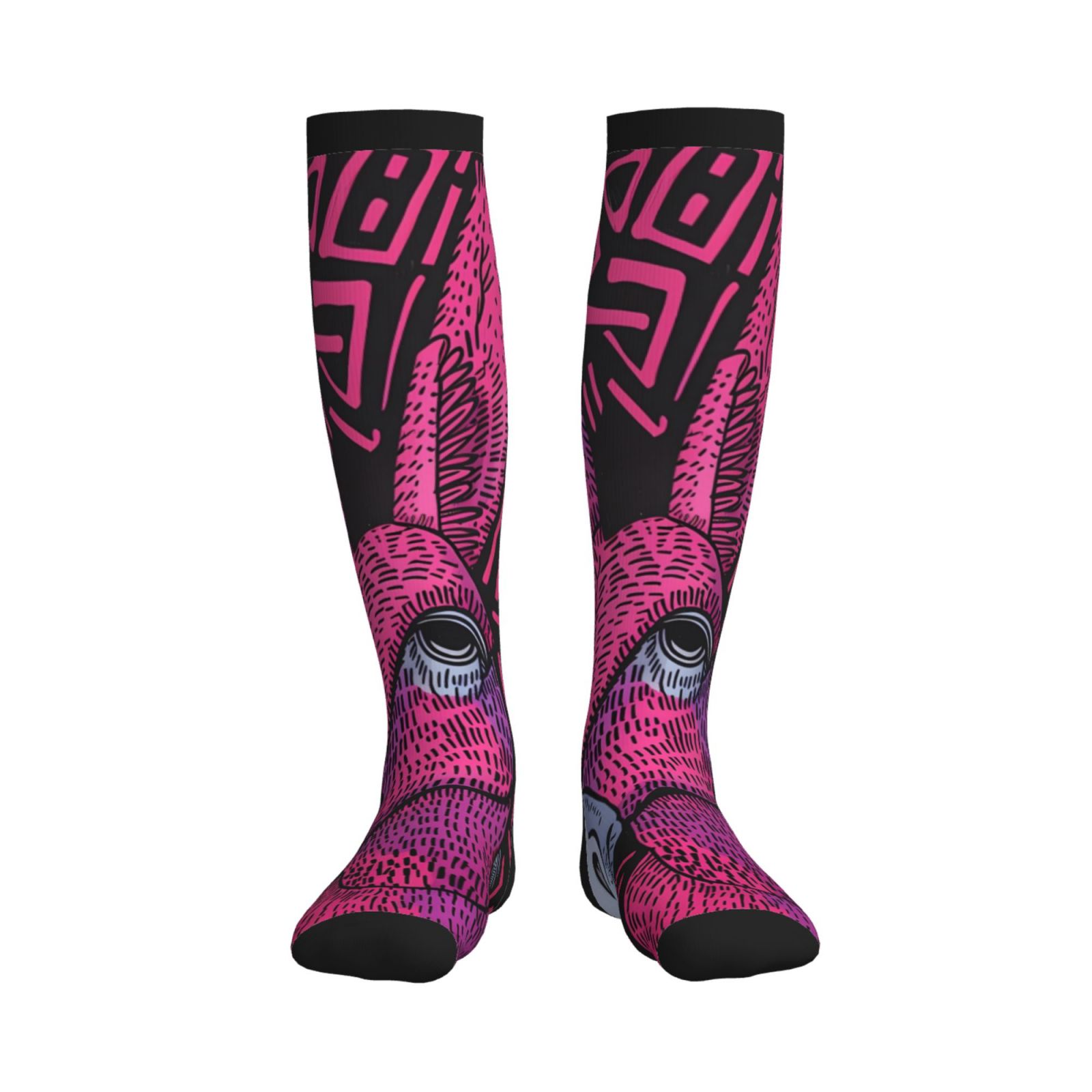 Bixox ink Donkey Pop Art Print Compression Socks,Compression Socks ...