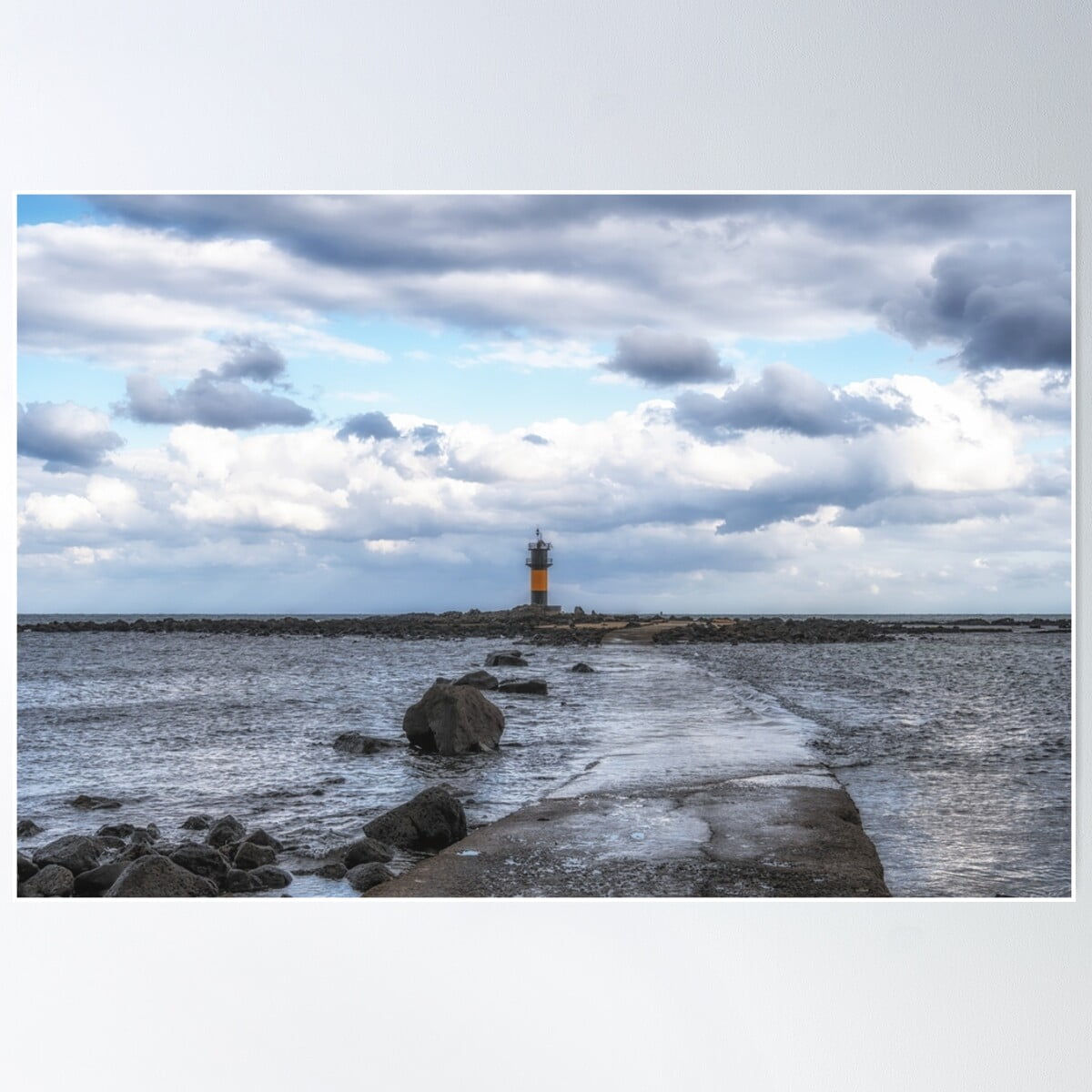 Biyangdo Lighthouse In Udo Poster Wall Art, Modern Wall Decor For ...