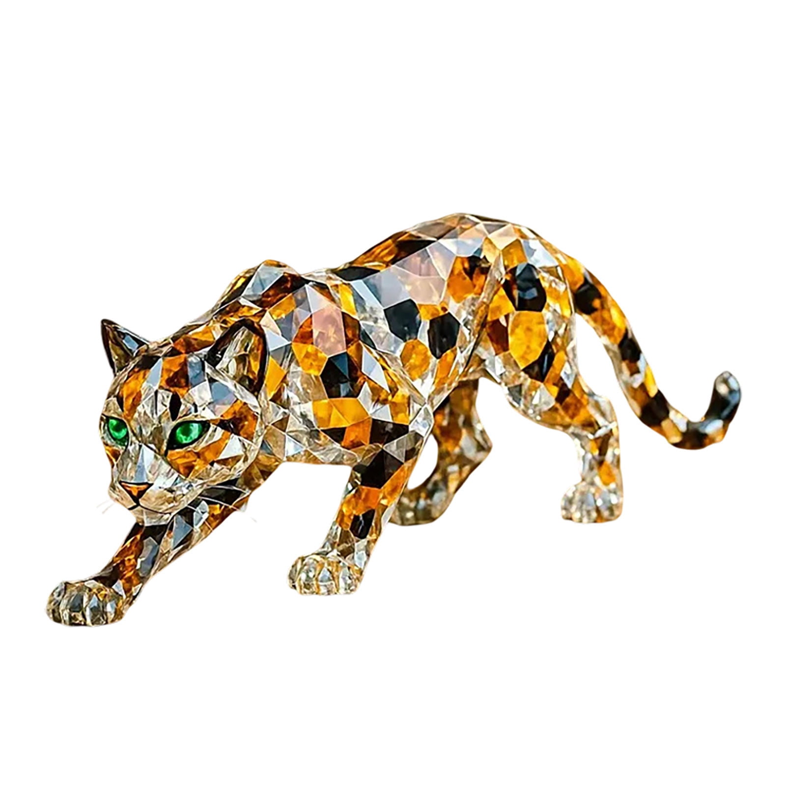 Biyua Home Decor Crystal Animal Sculptures Handmade Crystal Owl ...