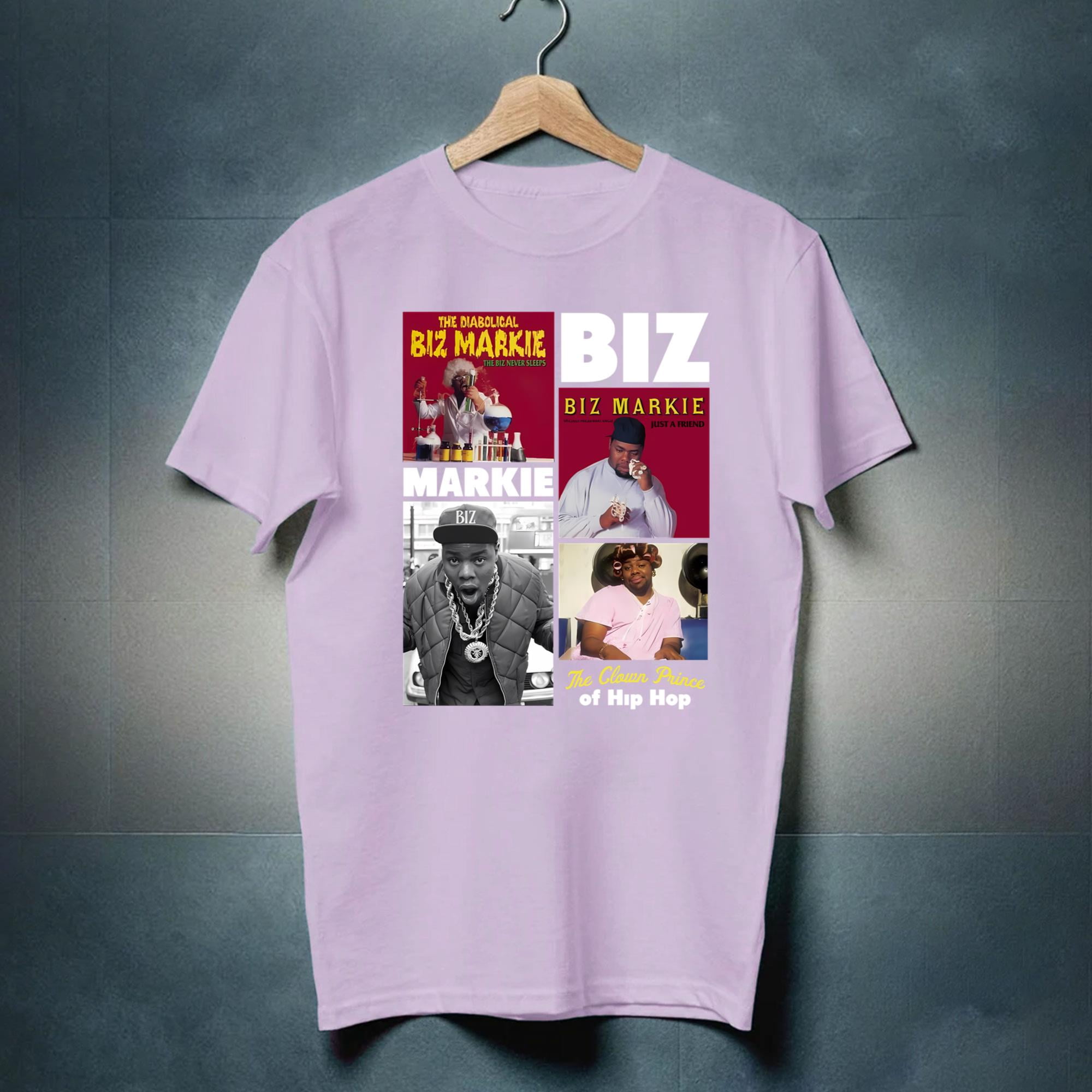 Biz Markie Clown Prince Collage Black T-Shirt-TH5934 - Walmart.com