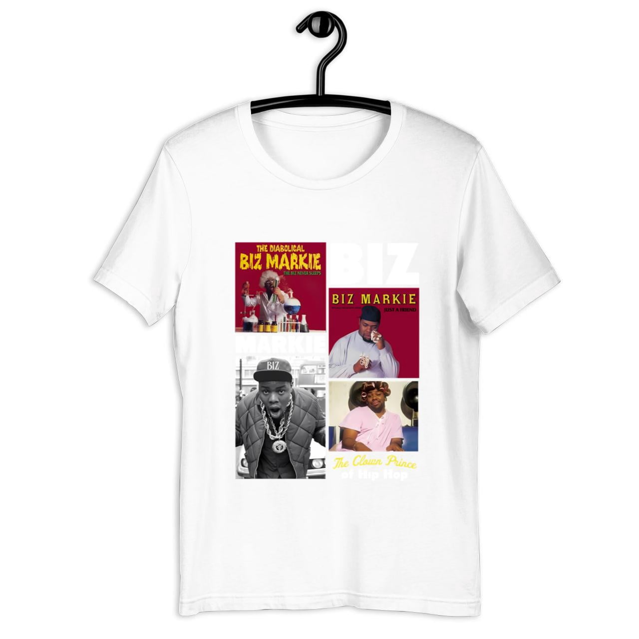 Biz Markie Clown Prince Collage Black T-Shirt - Walmart.com