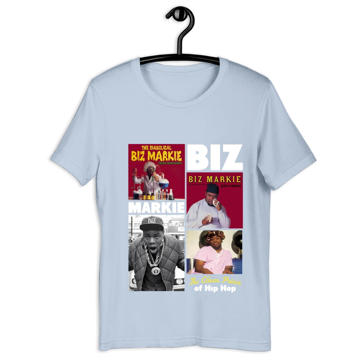 Biz Markie Clown Prince Collage Black T-Shirt - Walmart.com