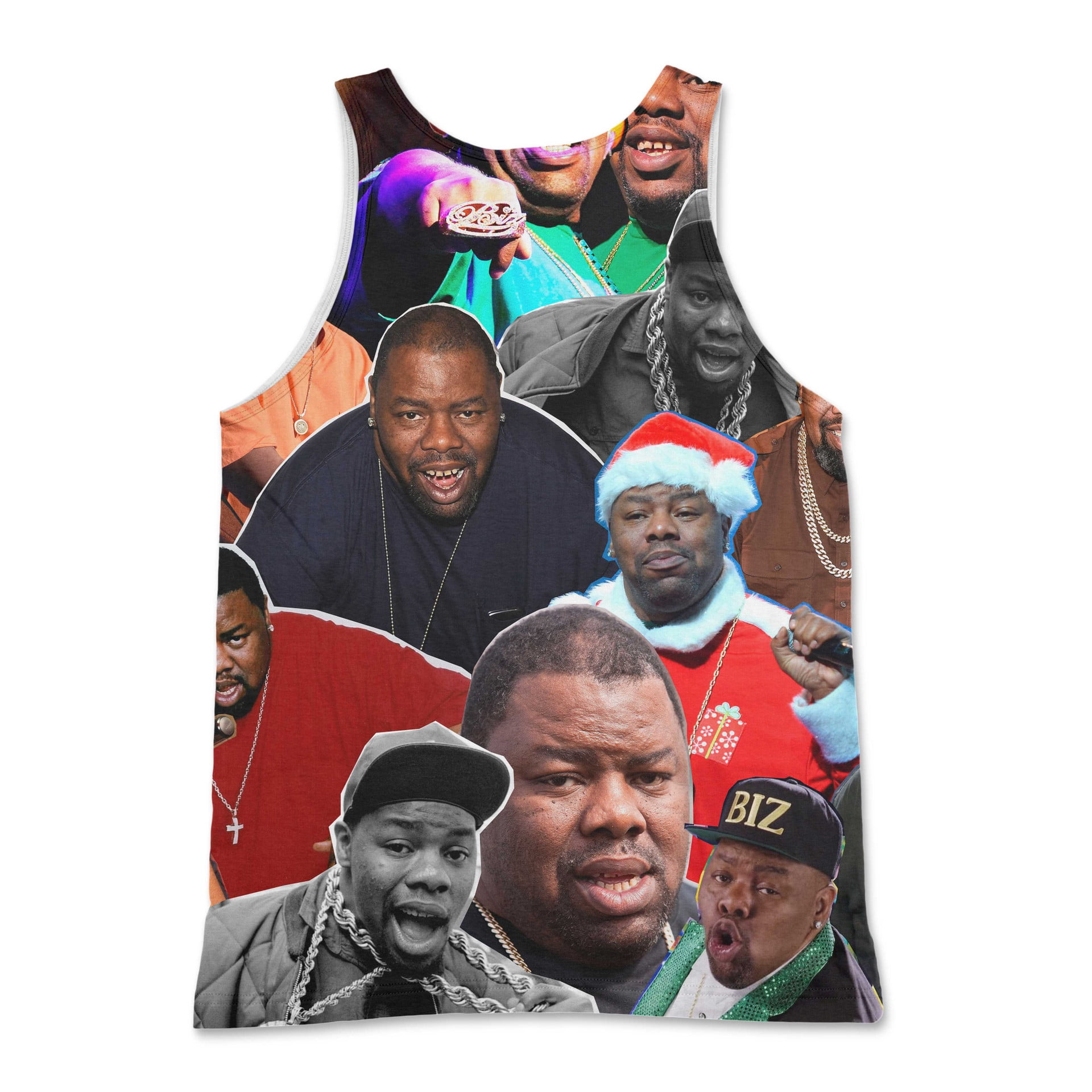 Biz Markie Photo Collage Tank Top - Walmart.com