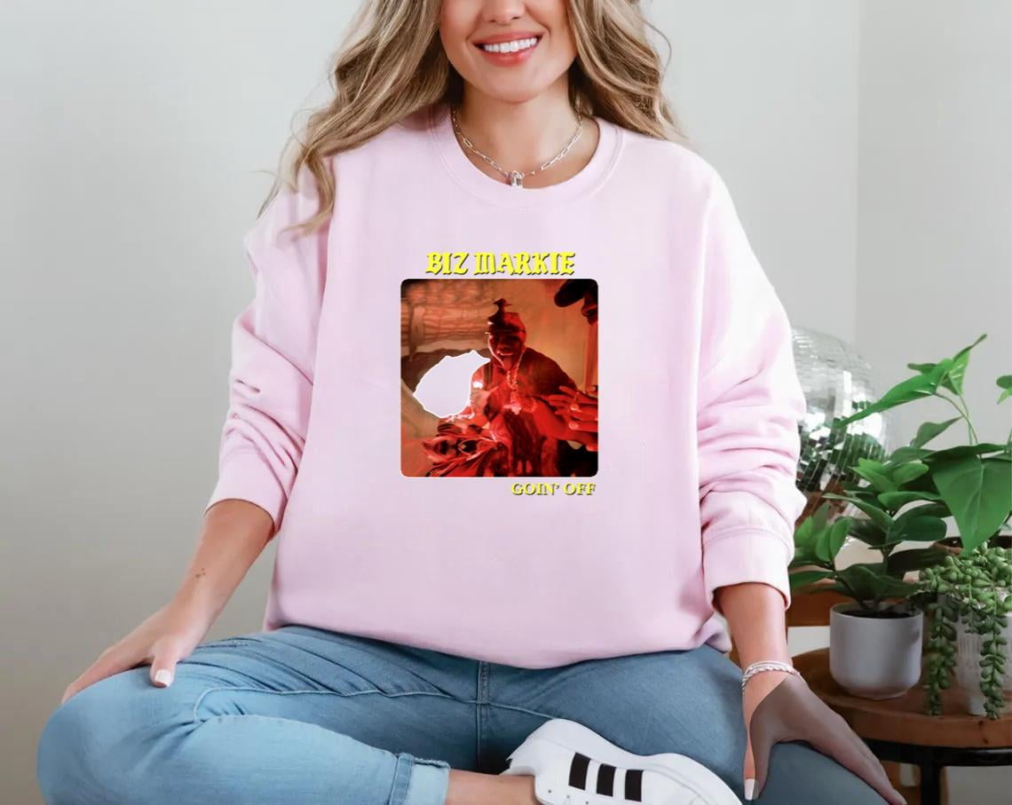 Biz Markie Sweatshirt with Goin’ Off Classic Hip-Hop Album Tribute, for ...