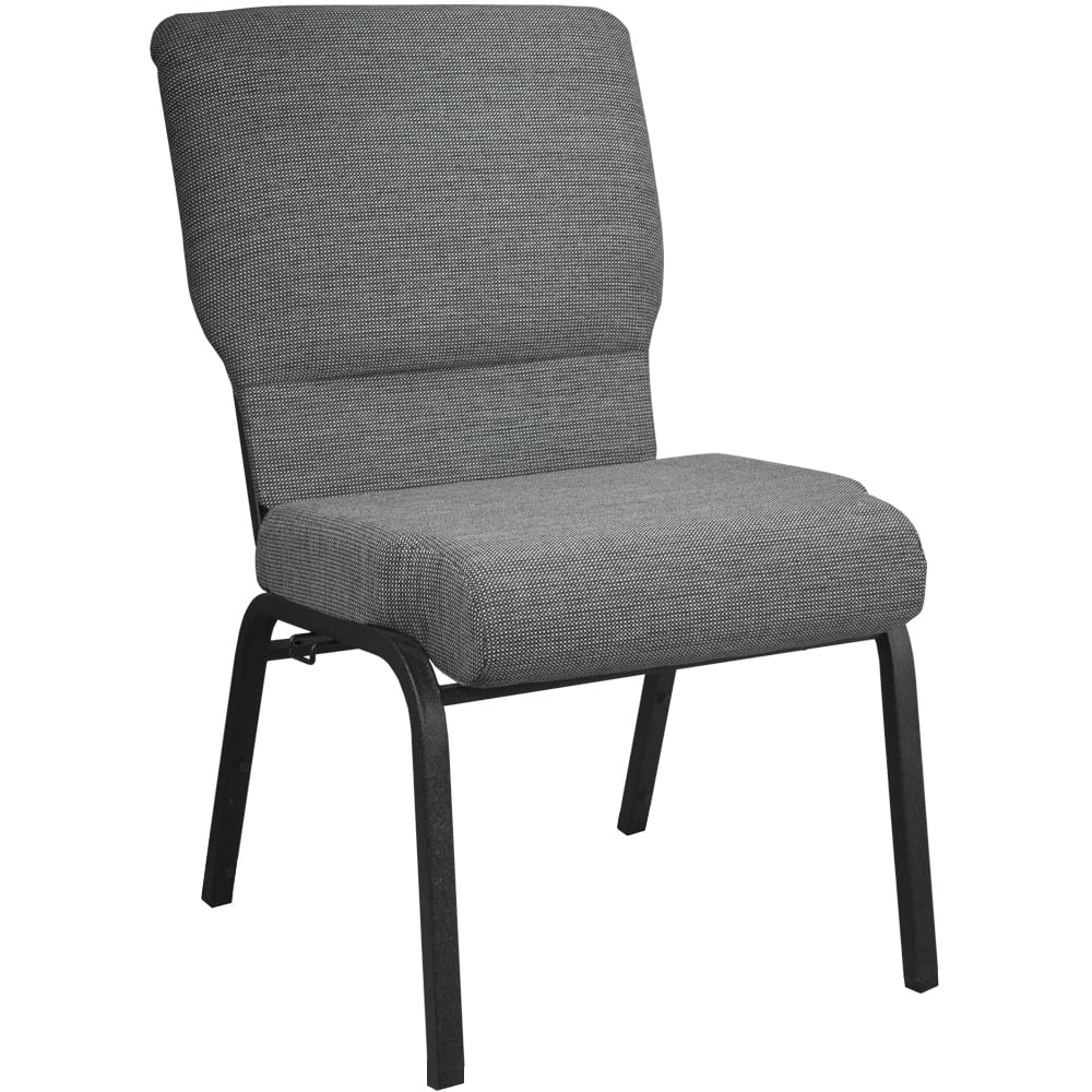 BizChair Black Marble Church Chair 20.5 in. Wide - Walmart.com