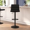 BizChair 18" Table Height Stool, Stackable Backless Metal Indoor Dining ...