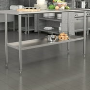 Sportsman Series Upturned Edge Stainless Steel Work Table 24 x 36 ...