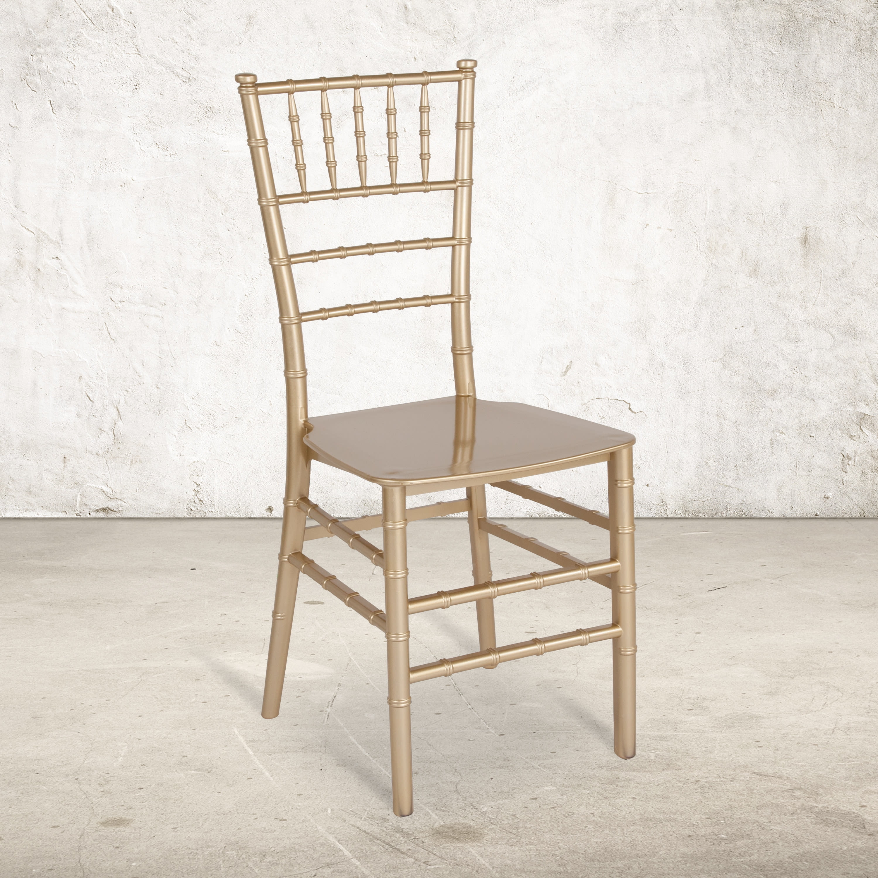 BizChair Gold Stackable Resin Chiavari Chair - Walmart.com