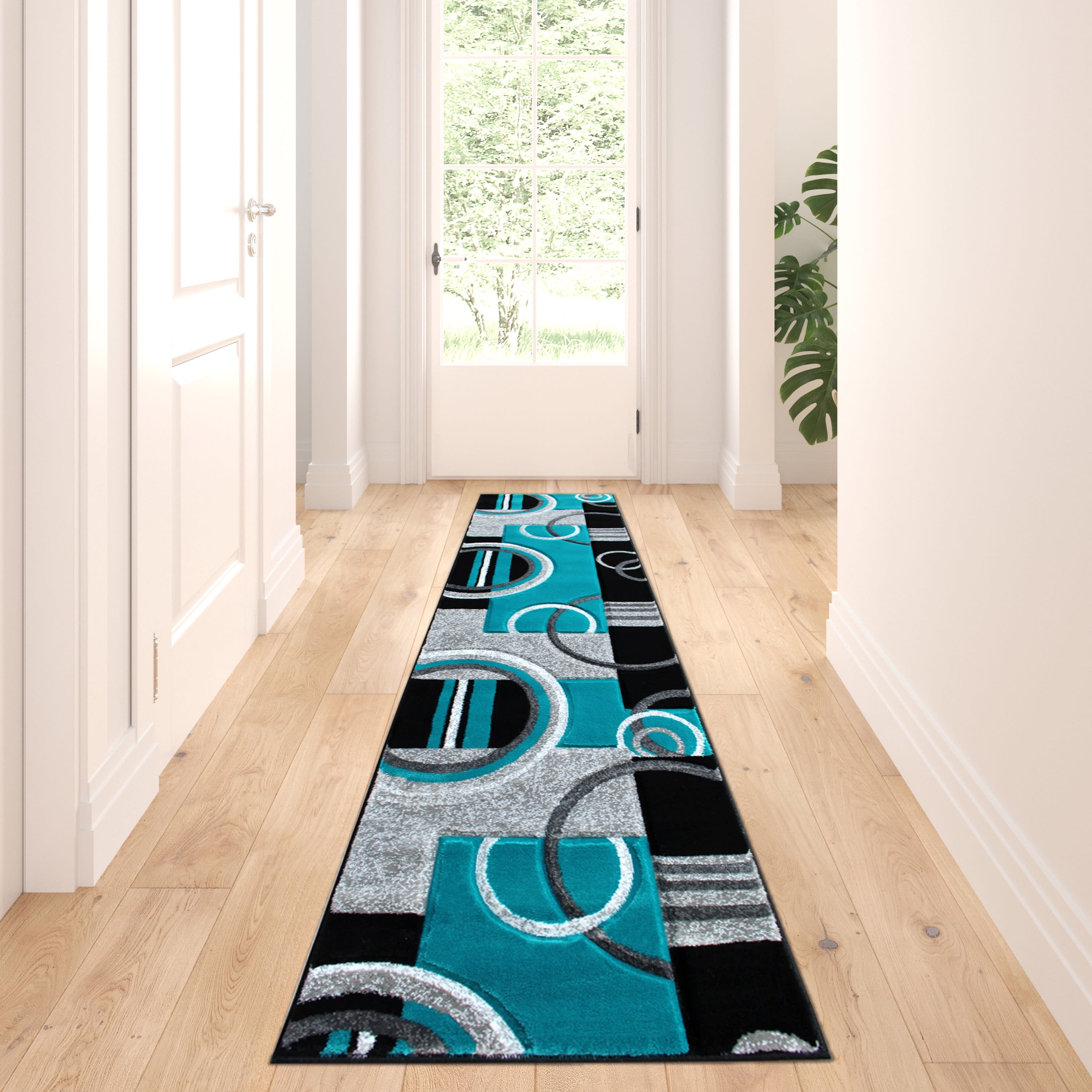 BizChair High Quality Hand Carved Area Rug Modern Contemporary ...