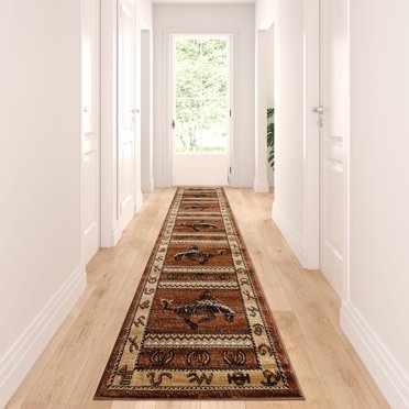 Westerly 25' Stair Runner Rugs - Luxury Bergama Collection Stair Carpet ...