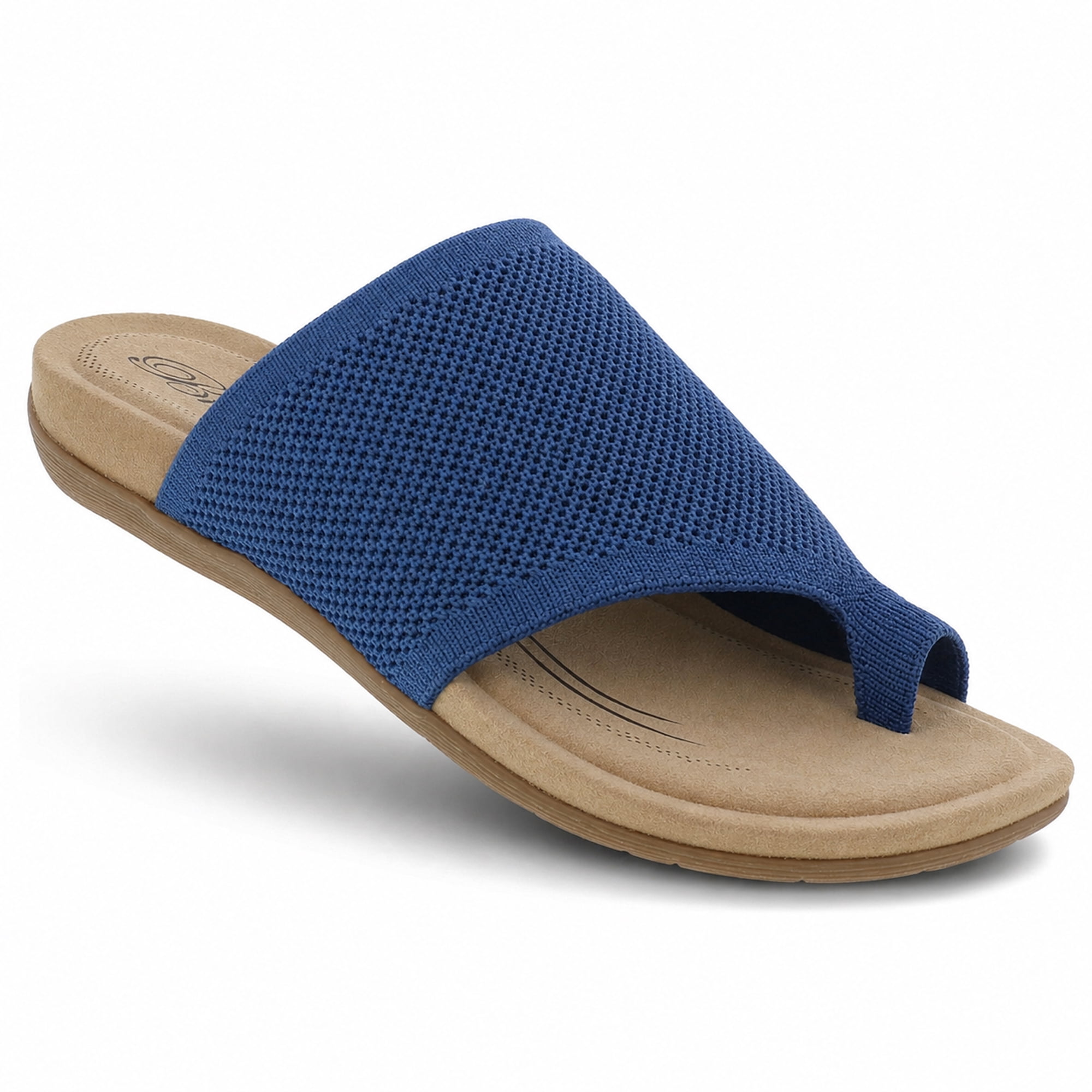 Biza Lavish Women's Sandals - Stretch Knit Upper, Memory Foam Footbed ...