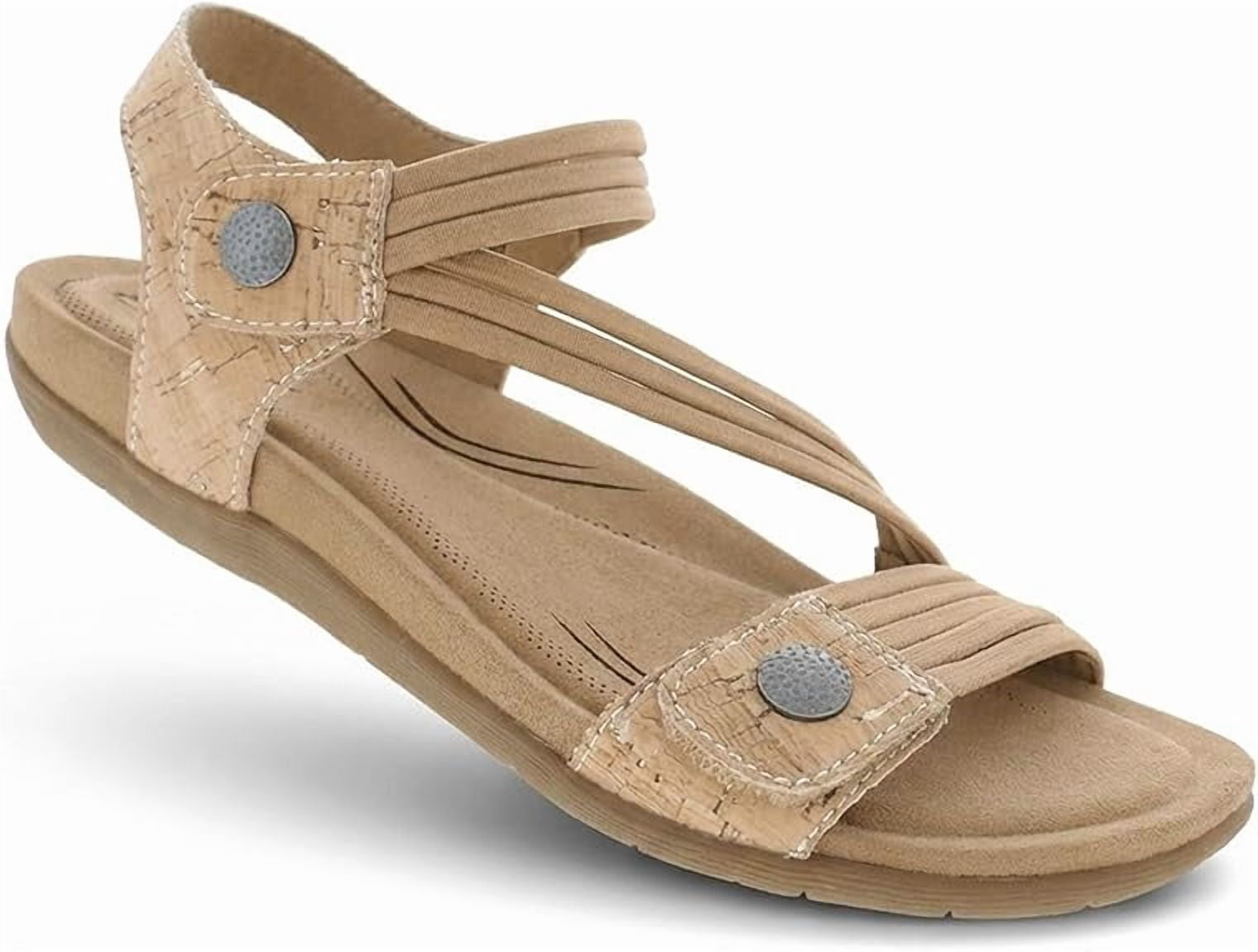 Biza Luna Women's Walking Sandal-Adjustable Dual Straps, Hook n Loop ...