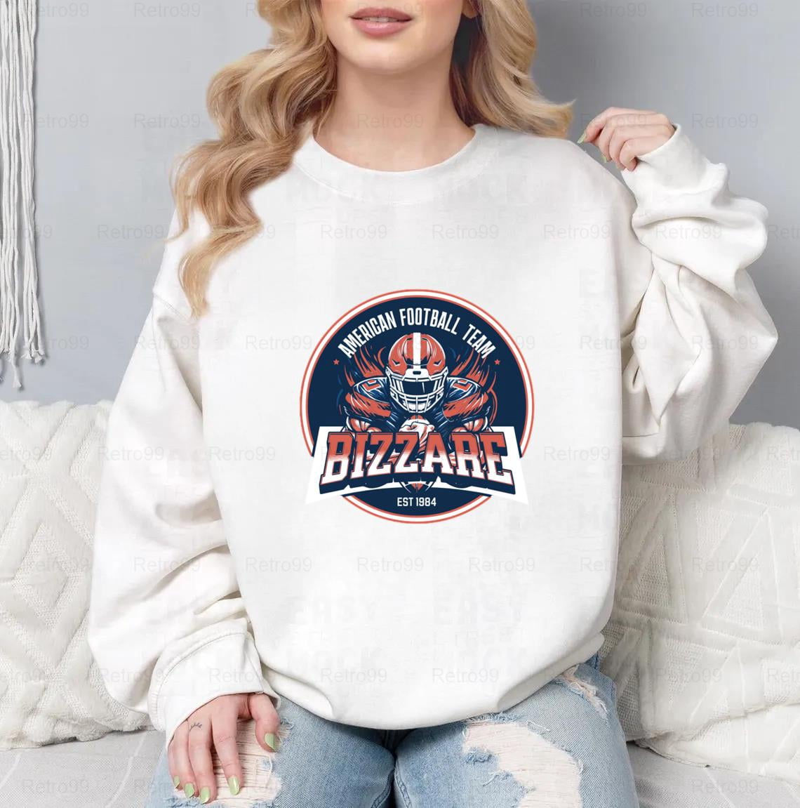 Bizarre Football T-shirt, Sweatshirt, Hoodie with Fun and Wild Team ...