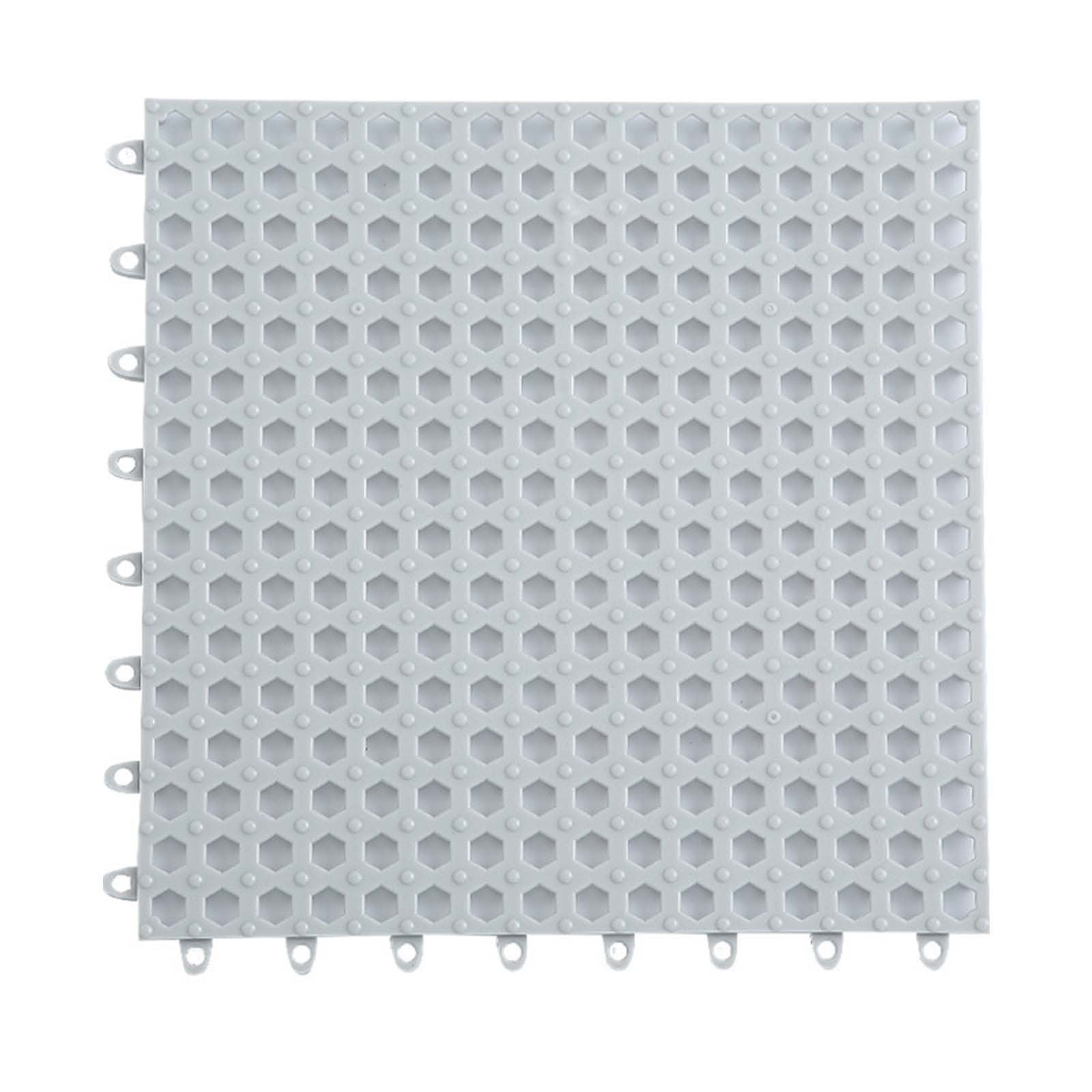 Bizhu Abathroom Anti-Slip Mat,Wash The Shower Mat with Your Feet,Splice ...