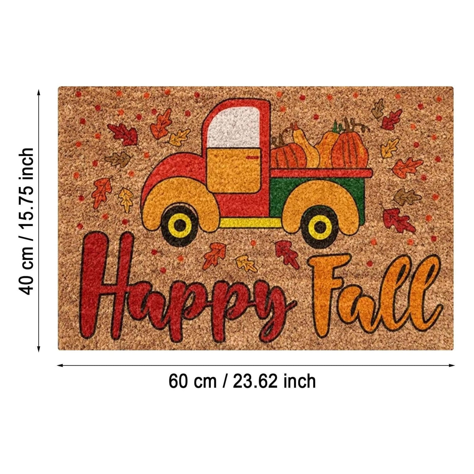 Bizhua 40*60Cm Rzjh Autumn-8Entry Way Door Mat Indoor Thanksgiving ...