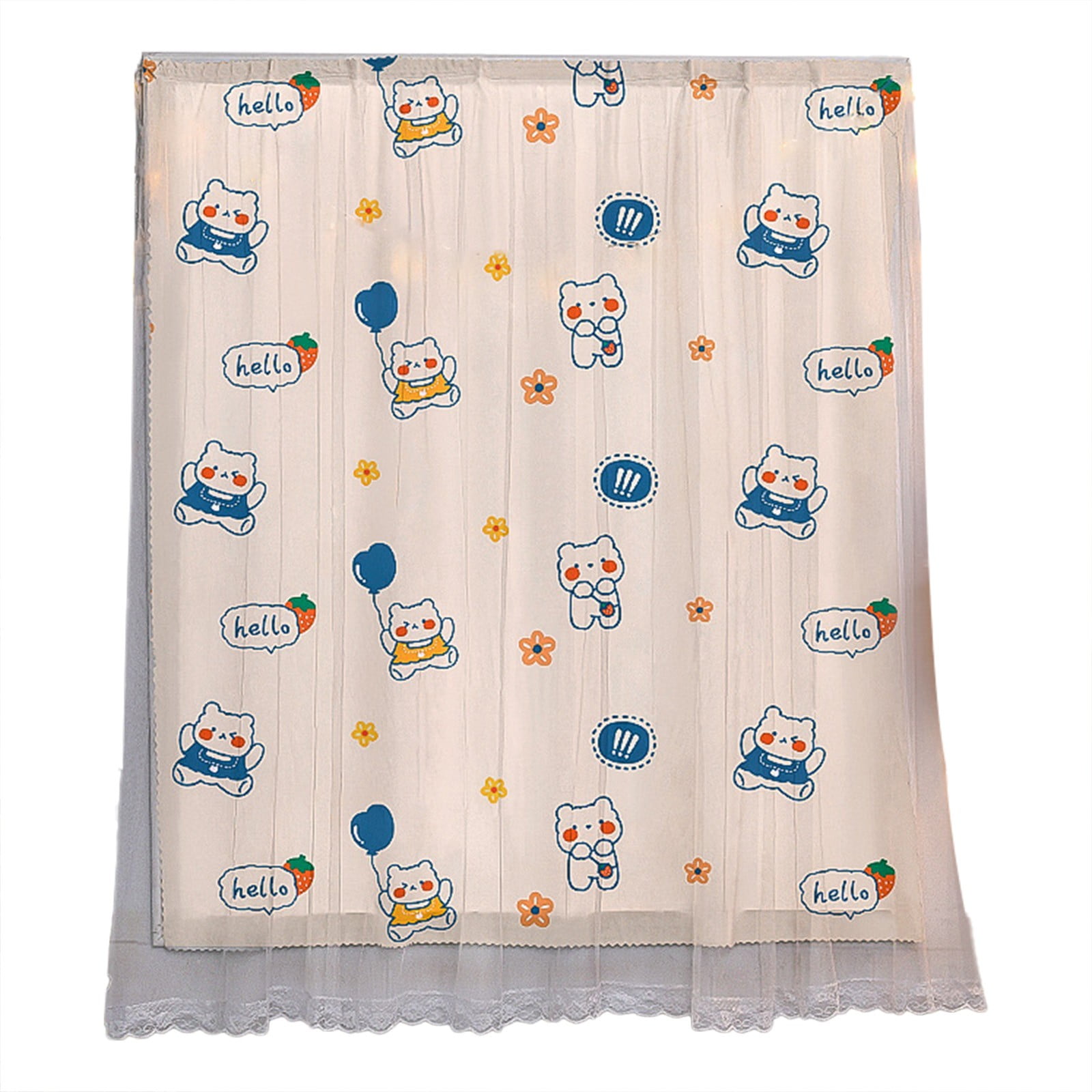 Bizhua Curtainno Punching with Yarn Curtain Translucent Impervious to ...