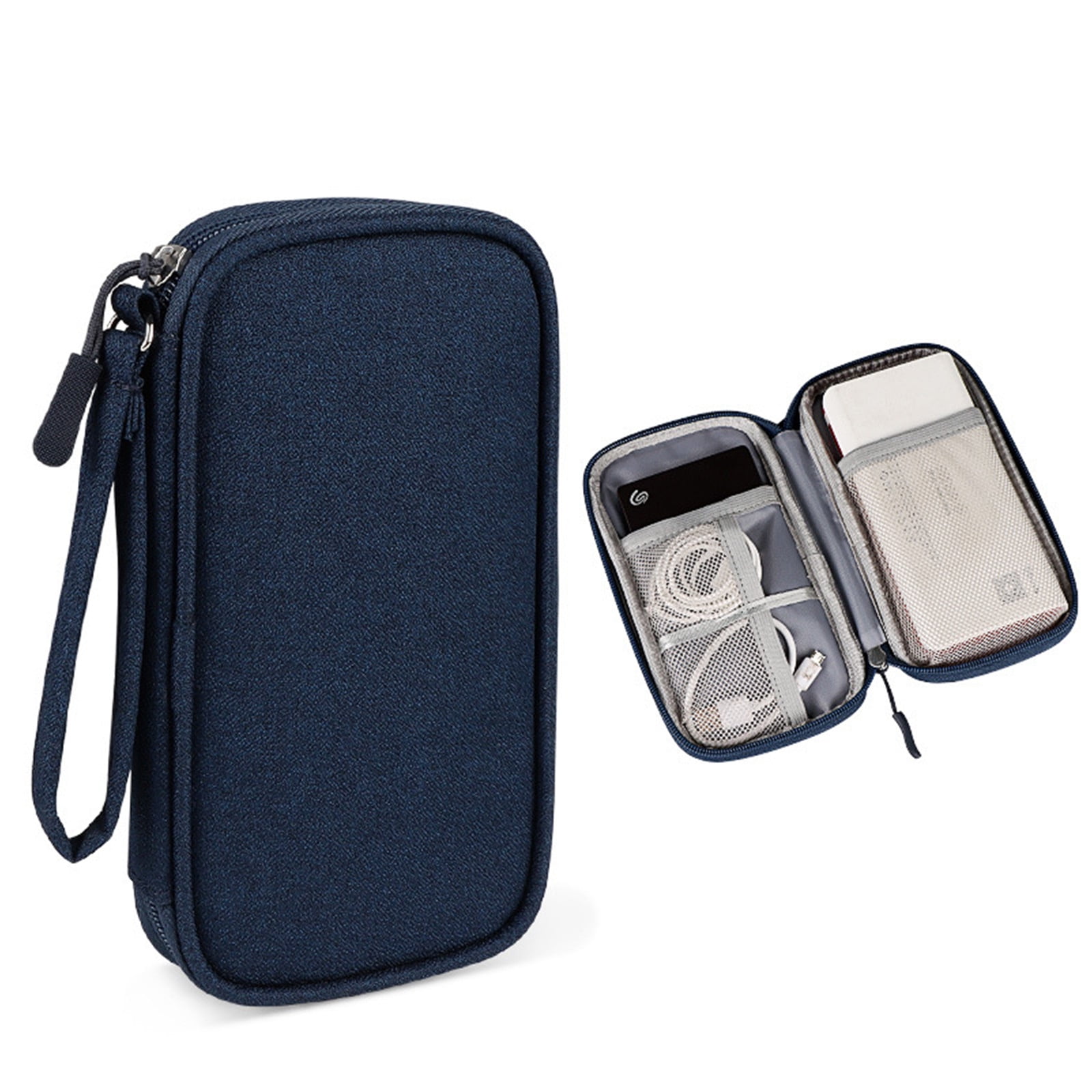 Bizhua Digital Data Cable Storage Bag Waterproof Usb Hard Disk Earphone ...
