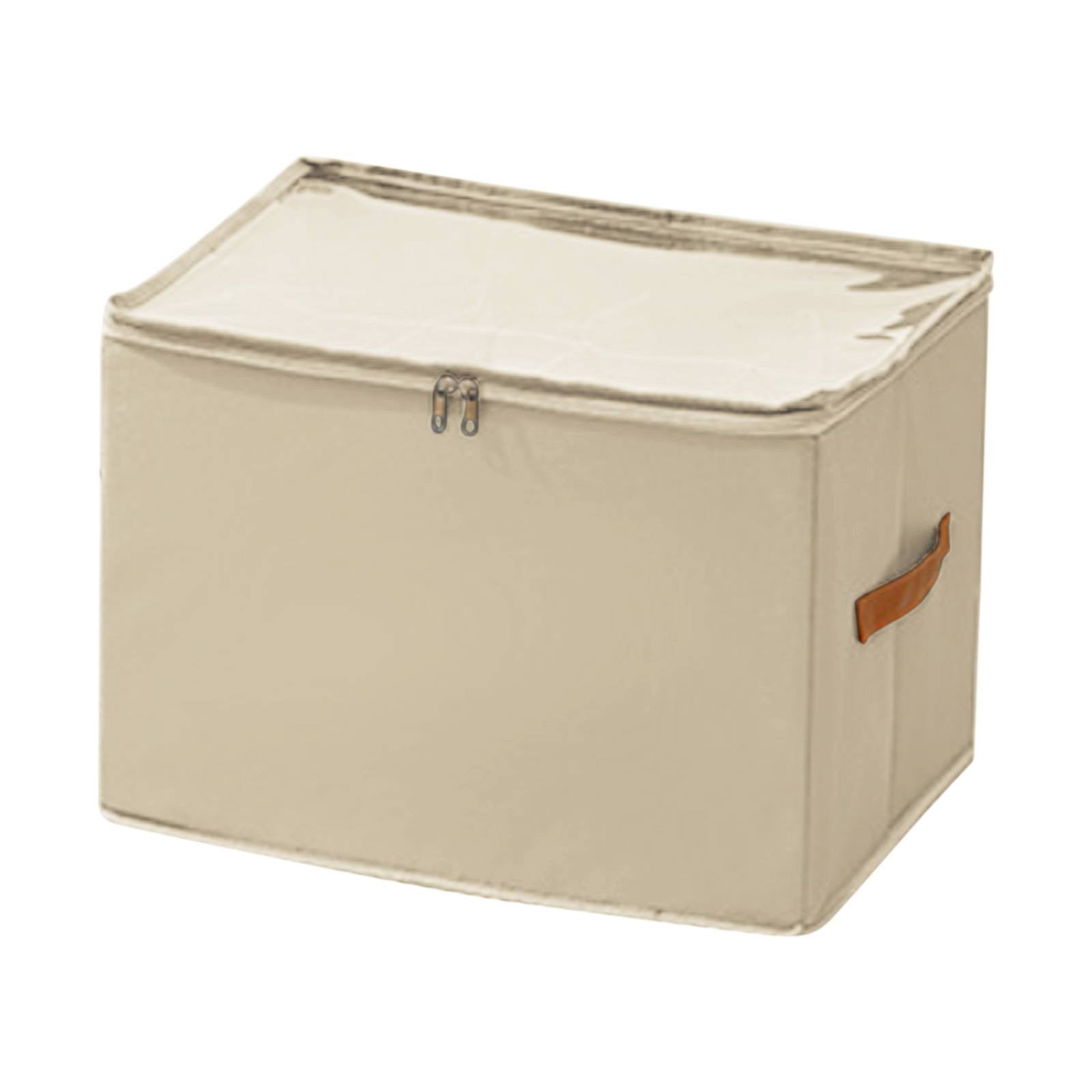 BIZHUA the Fabric Shoe Storage Box Is Beigeemboadlie Fabric Shoe ...