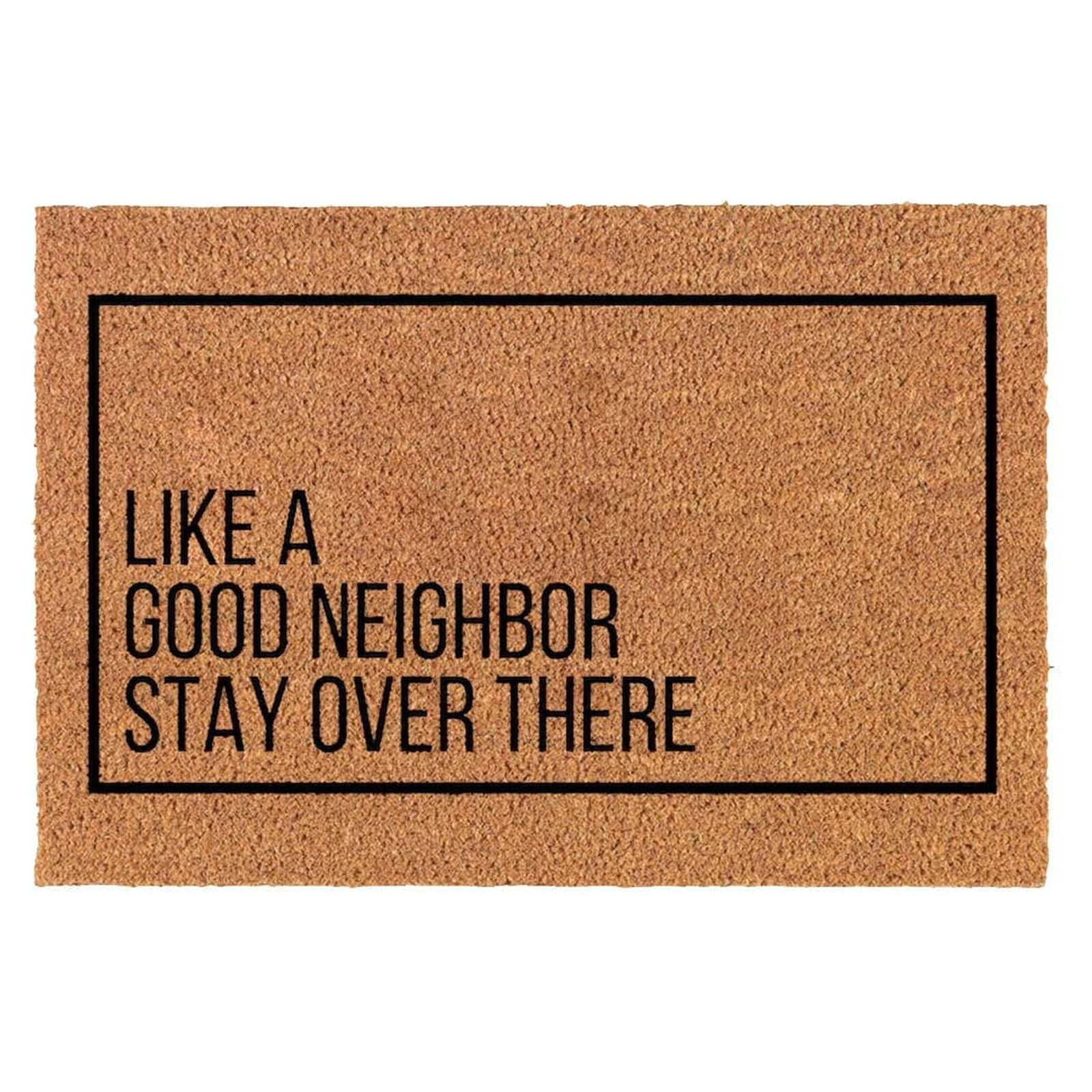 Bizhua Good Neighbor Carpet Hfunny Words Welcome Doormat Entryway Front ...