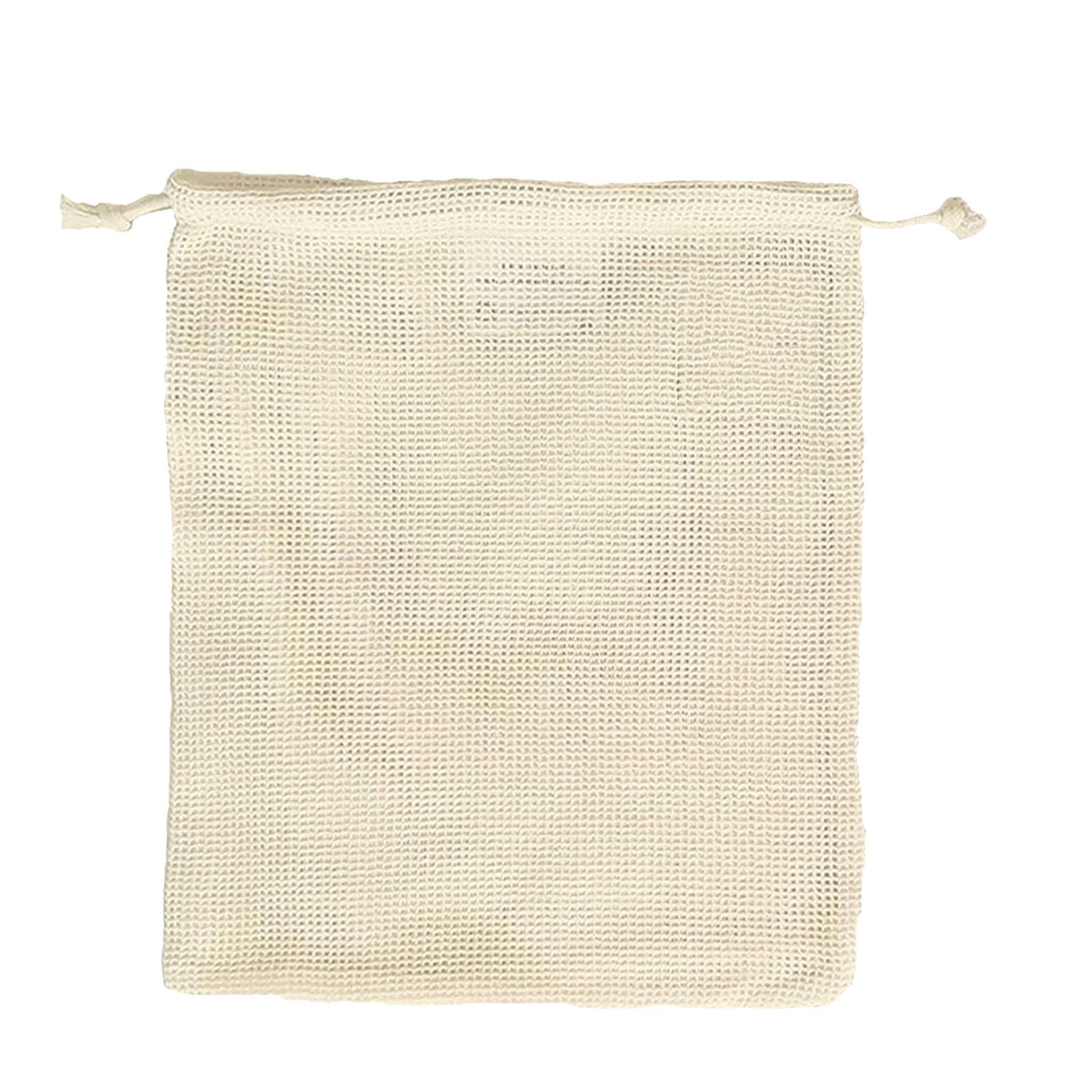 Bizhua Pure Cotton Mesh Bag Organic Cotton Mesh Bag Drawstring Bag ...