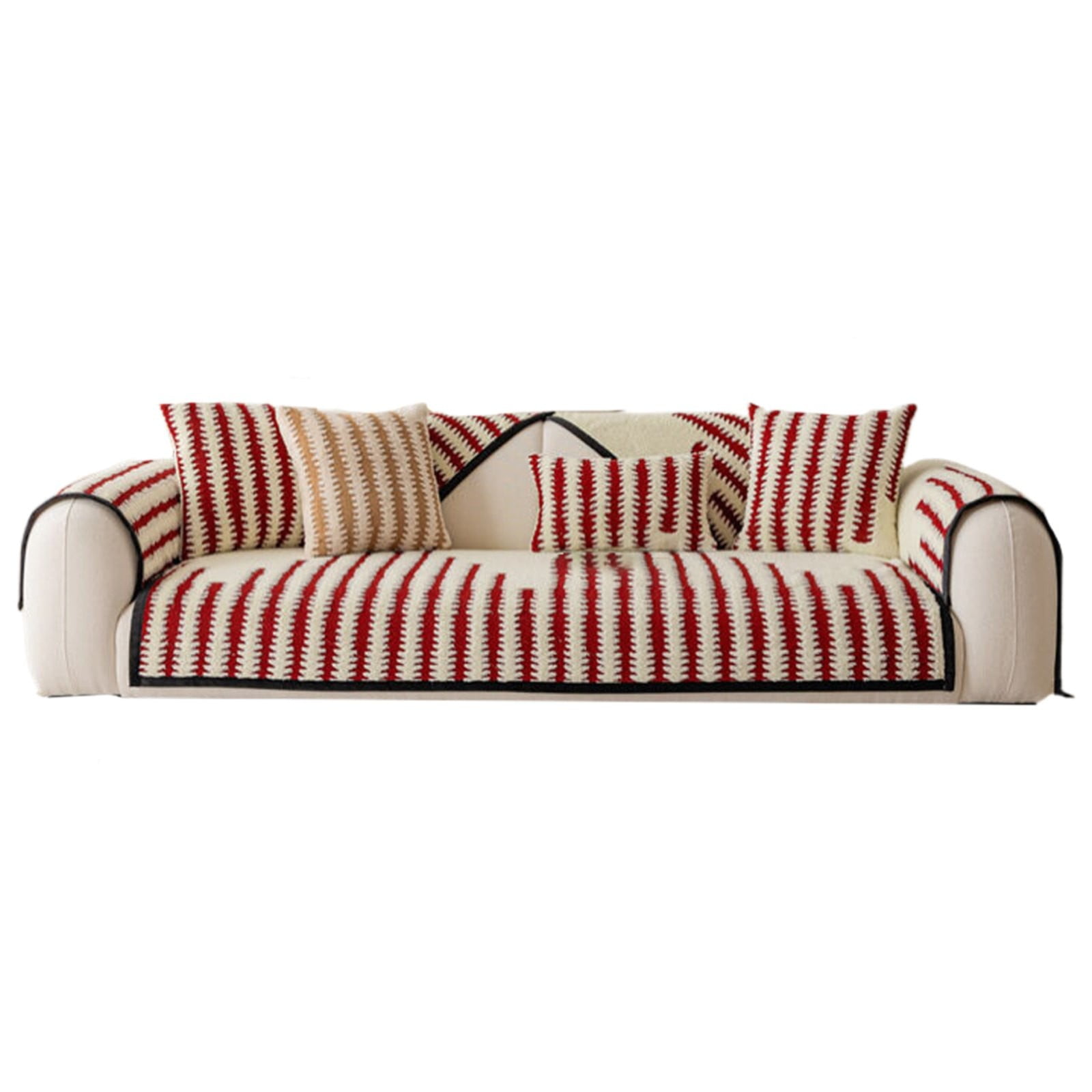 Bizhua Sofa Cover 9 Gpthickened Soft Plush Sofa Decoration Couch Cover ...