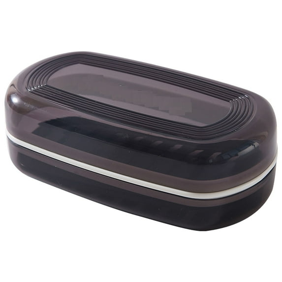 Bizhua Travel Soap Boxdouble Layer Soap Box Drain Sealed and Light ...