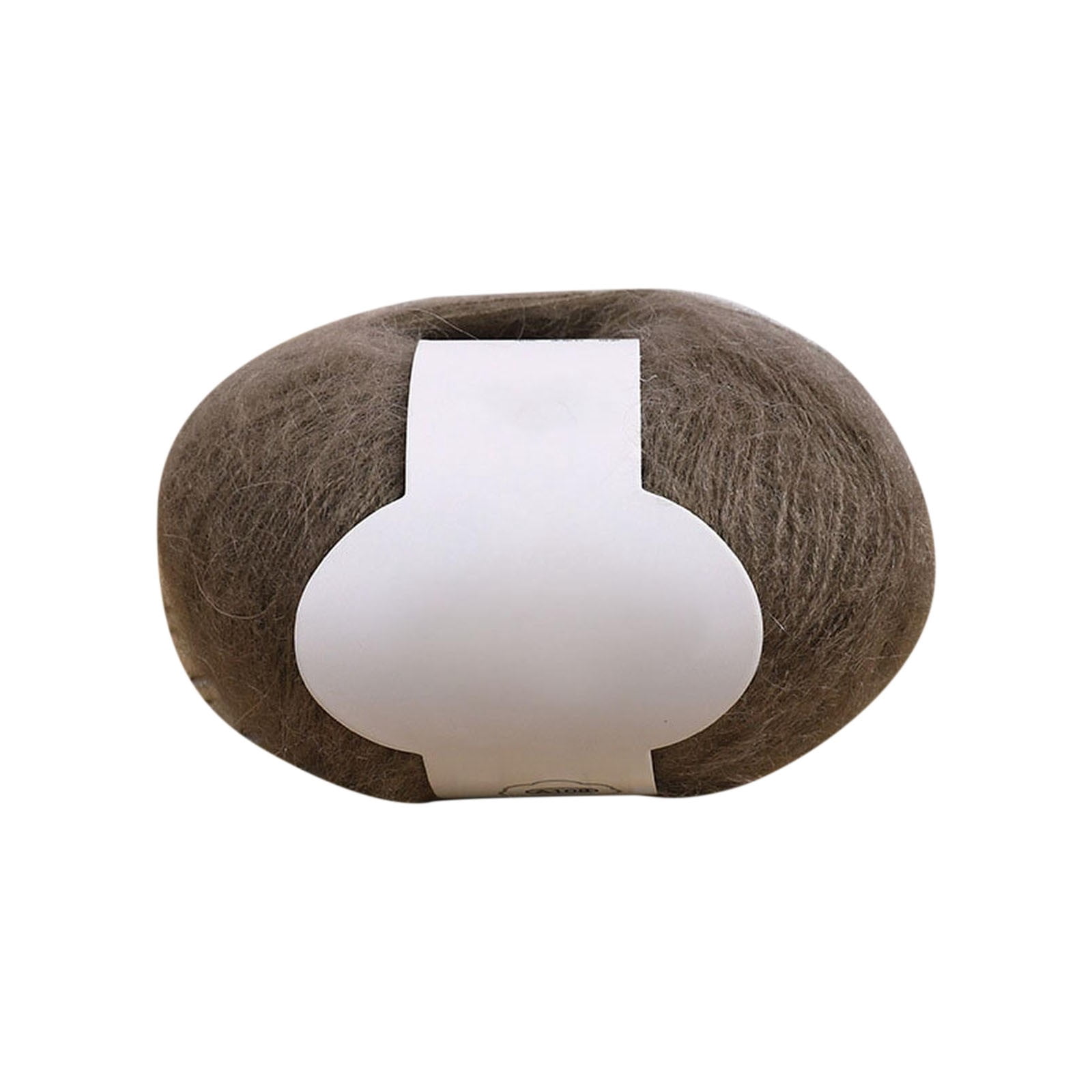 Bizhua Wool Mohair Thread, Small Mohair Angolan Plush Thread, 38 Camel ...