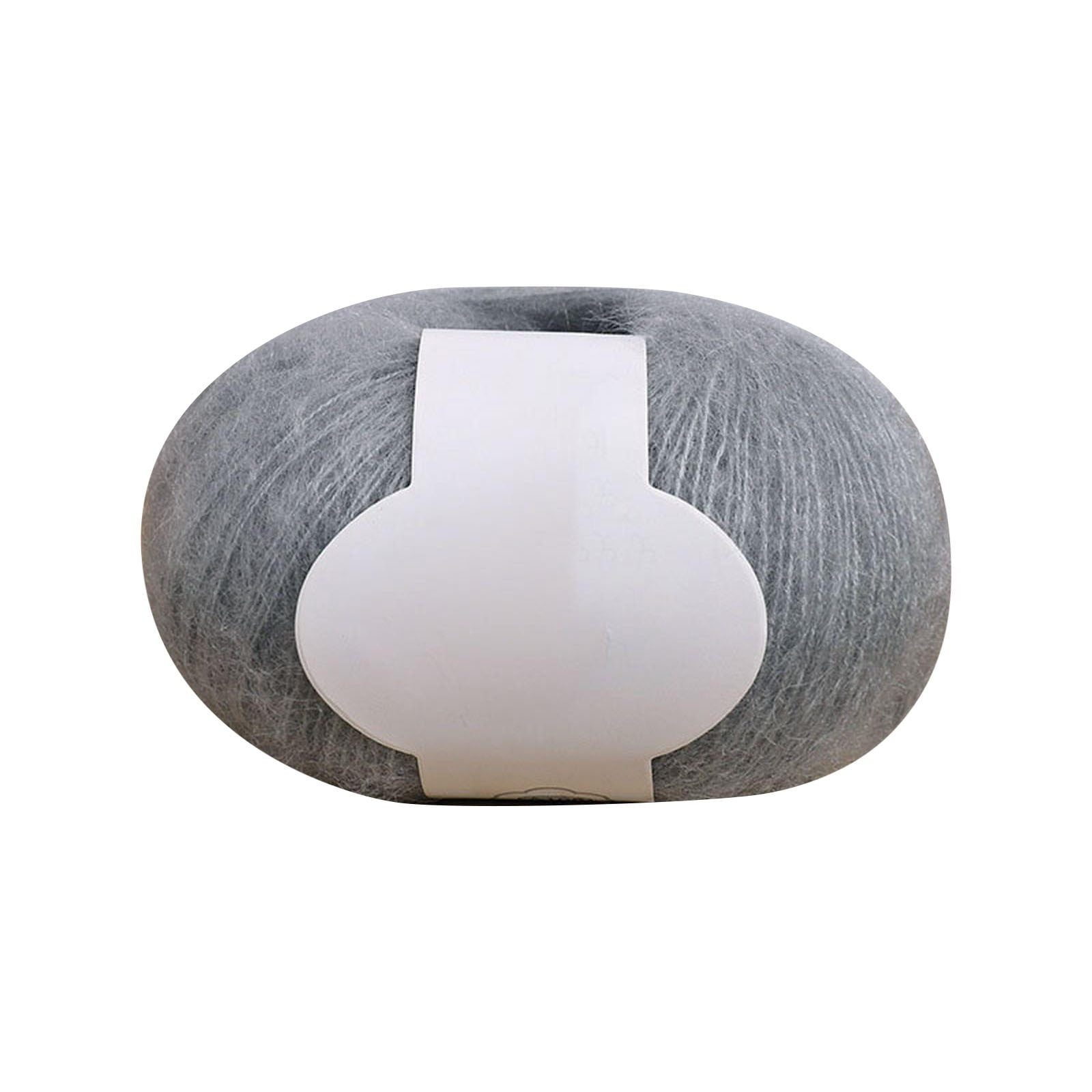 Bizhua Wool Mohair Thread, Small Mohair Angora Plush Thread, 20 Light ...