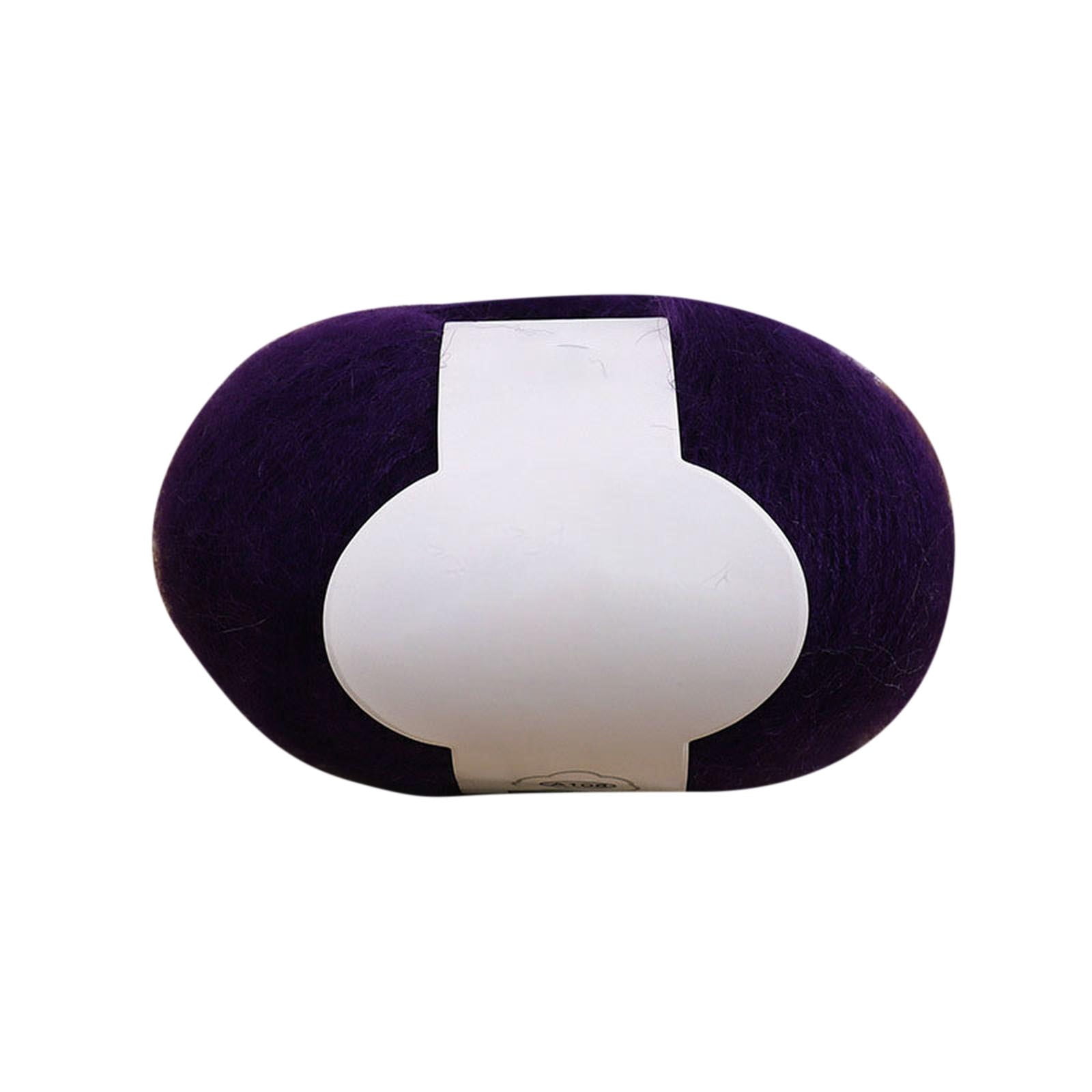 Bizhua Wool Mohair Thread, Small Sea Angora Plush Thread, 30 ...