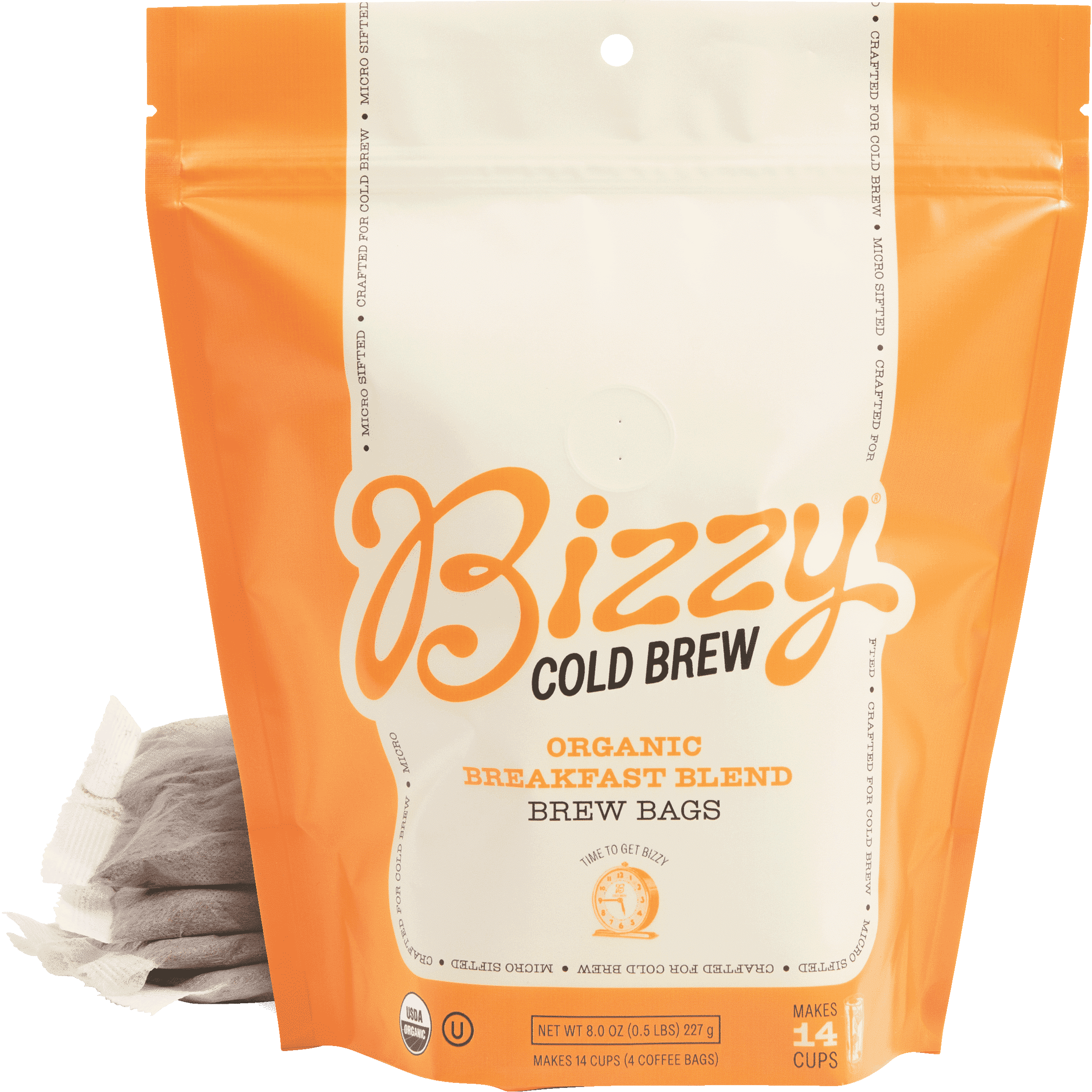 Bizzy Organic Cold Brew Coffee | Bold Breakfast Blend | 100% Arabica ...