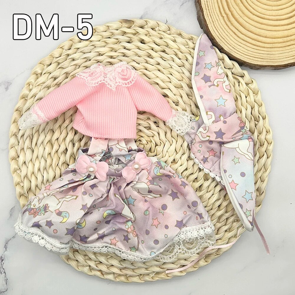 Bjd Dolls 30cm Anime Doll Full Set 1/6 Bjd 23 Joint Movable Body With ...