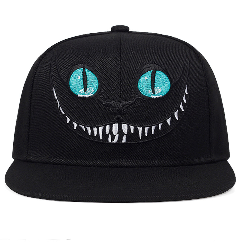 Bjfhfdr Cheshire Cat Street Black Hip Hop Hat Jay Chou Same Style ...