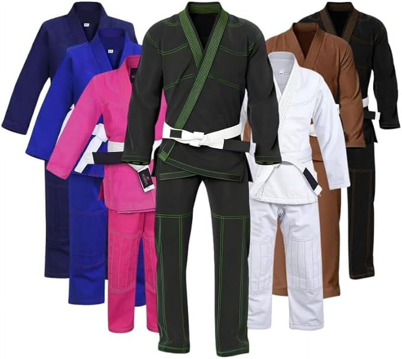 Bjj Gi, Lightweight Jiu-Jitsu Gi for Men Women and Kids with a White ...