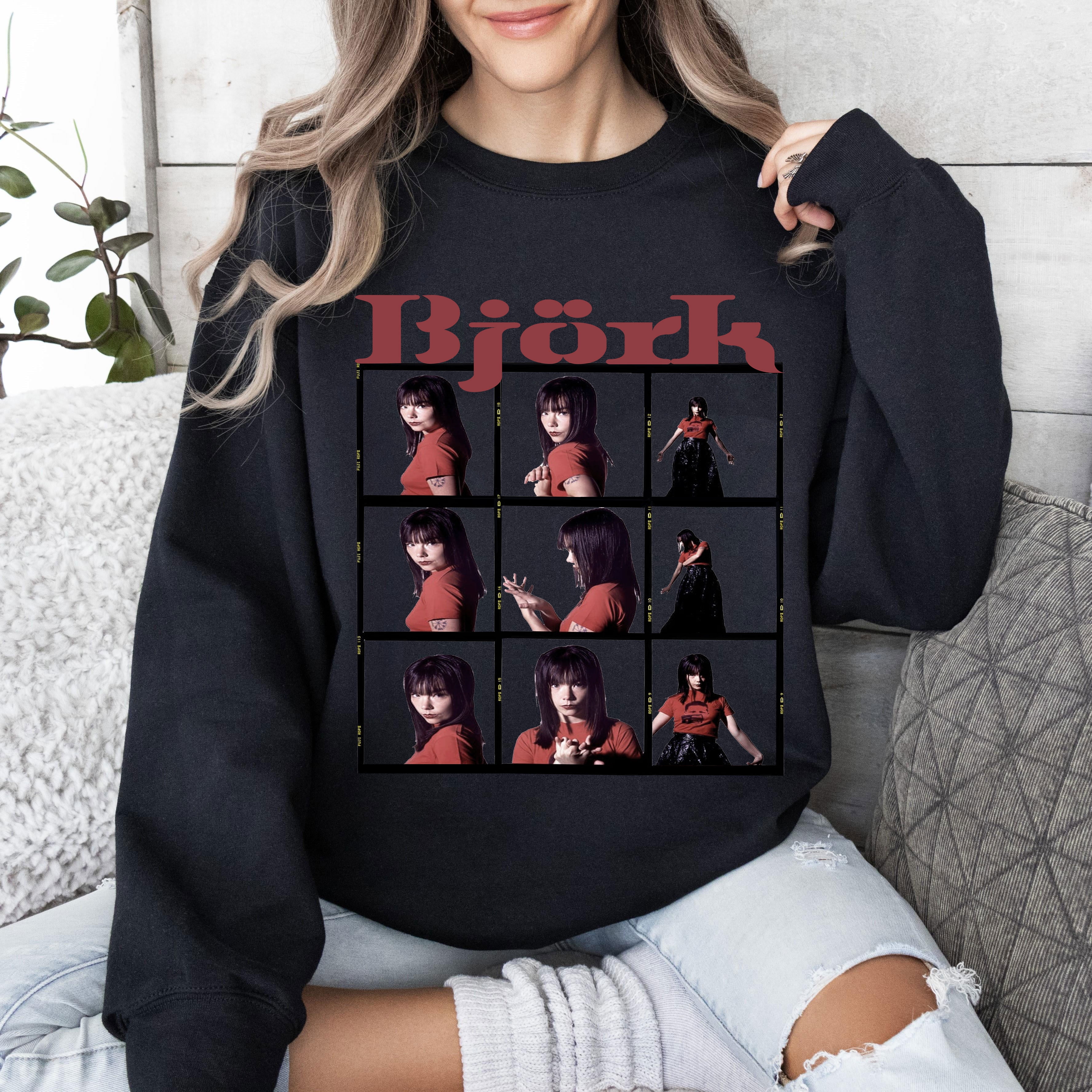 Bjork Graphic Music Singer Album Shirt Vintage Gift Men Women Tee ...